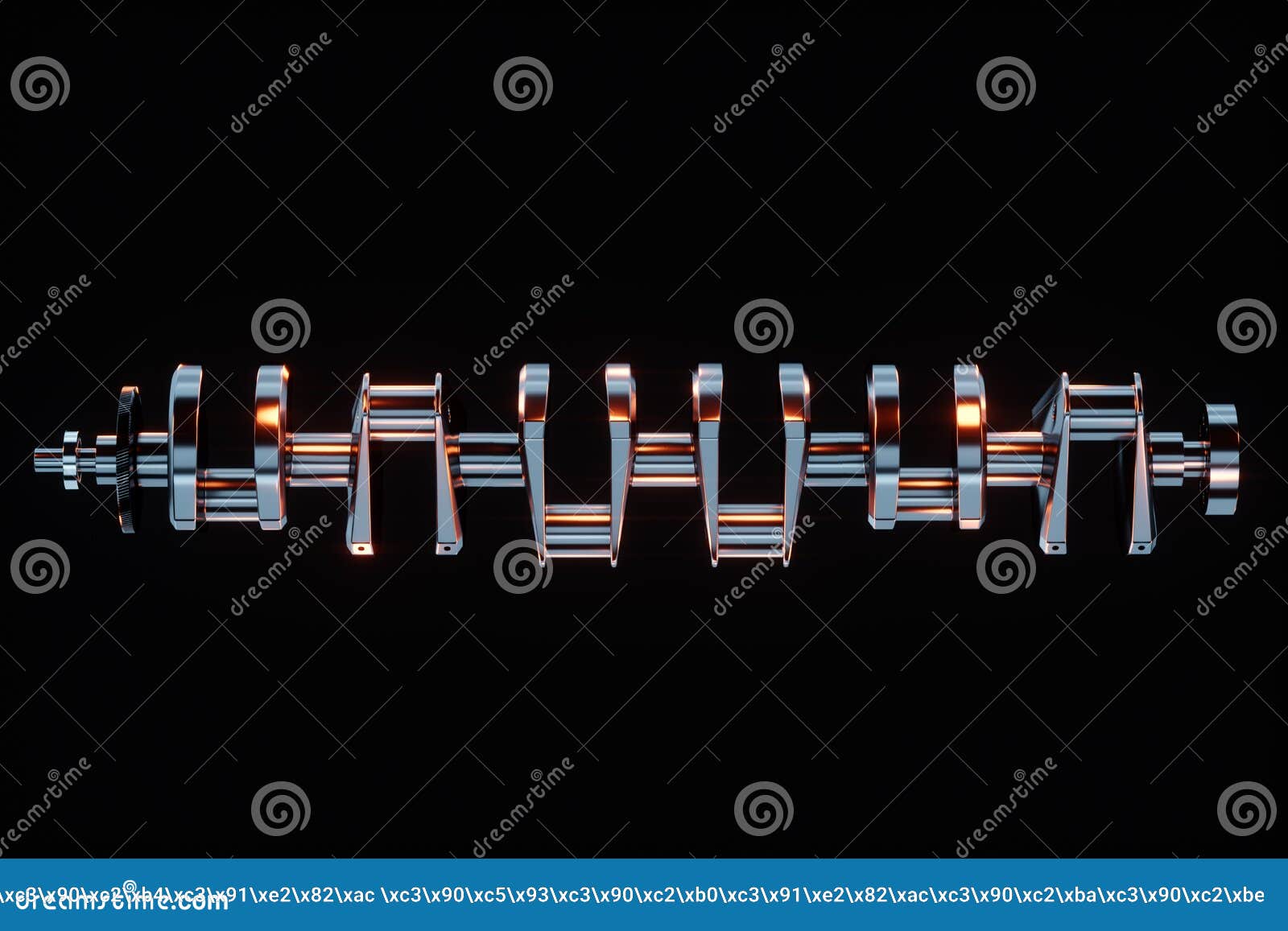Crankshaft B12 Internal Combustion Engine, Engine Operation Principle ...