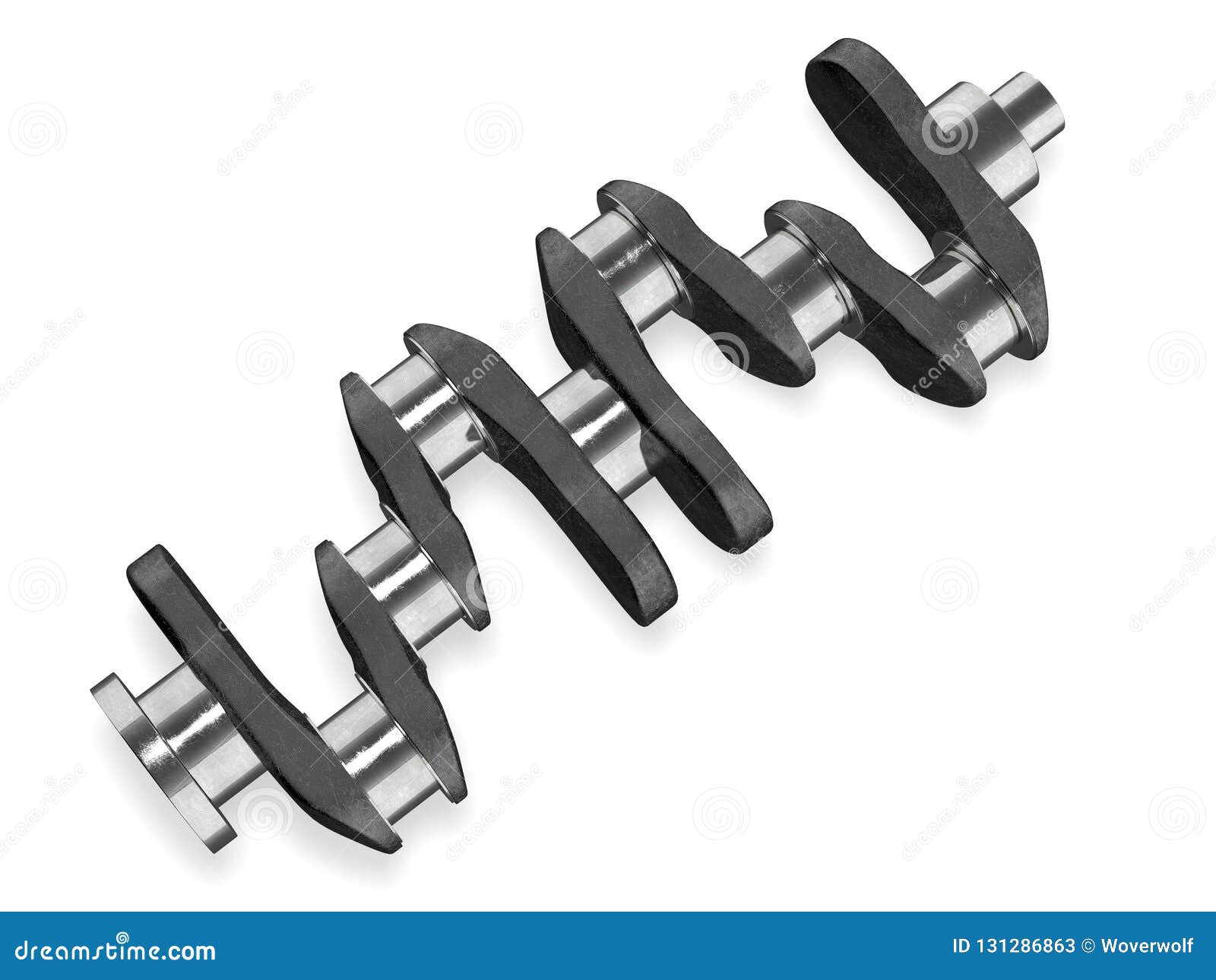 3D Rendering - Crank Shaft Finite Element Analysis Royalty-Free Cartoon ... 3D Rendering - Crank Shaft Finite Element Analysis Royalty-Free Cartoon ...