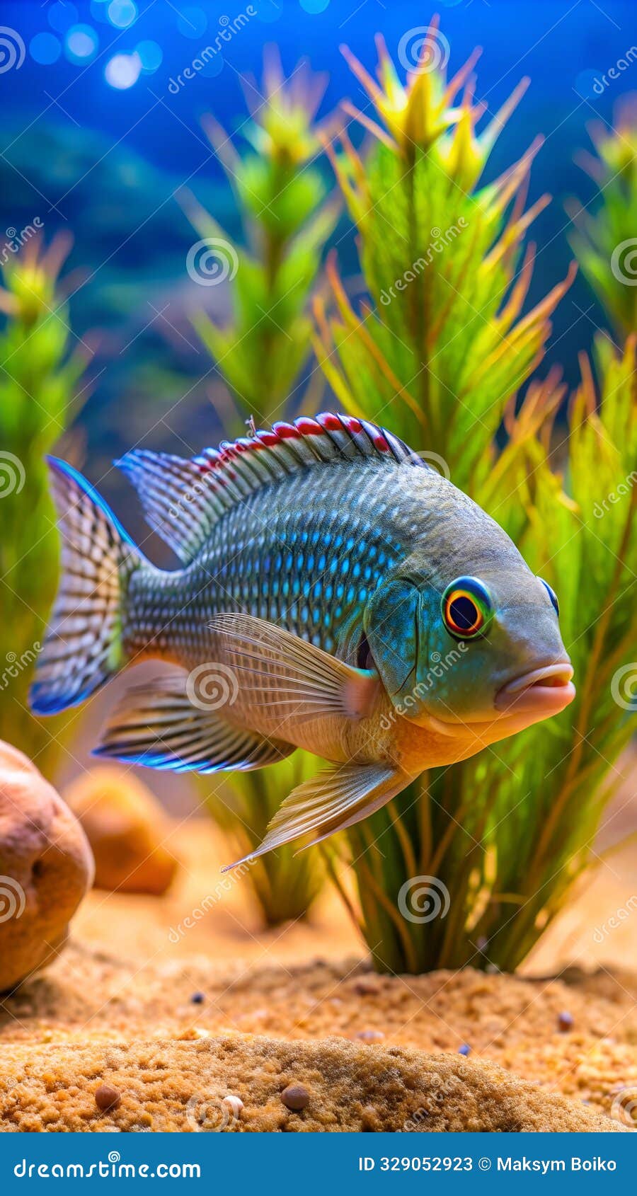 Crappie Fish stands beach stock illustration. Illustration of flat ...