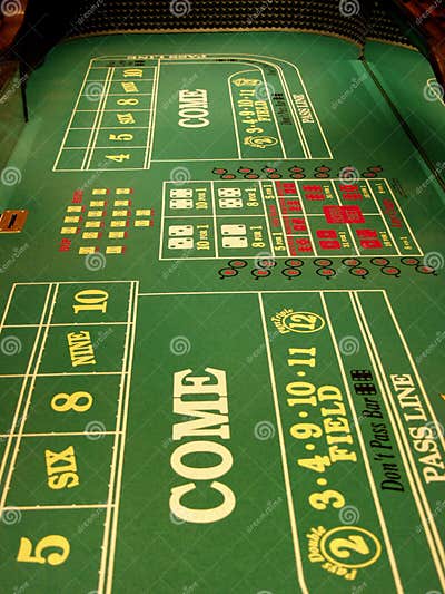Craps table stock image. Image of gambling, craps, casino - 1142237