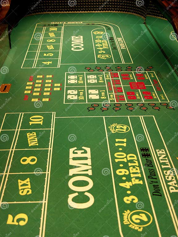 Craps table stock image. Image of gambling, craps, casino - 1142237