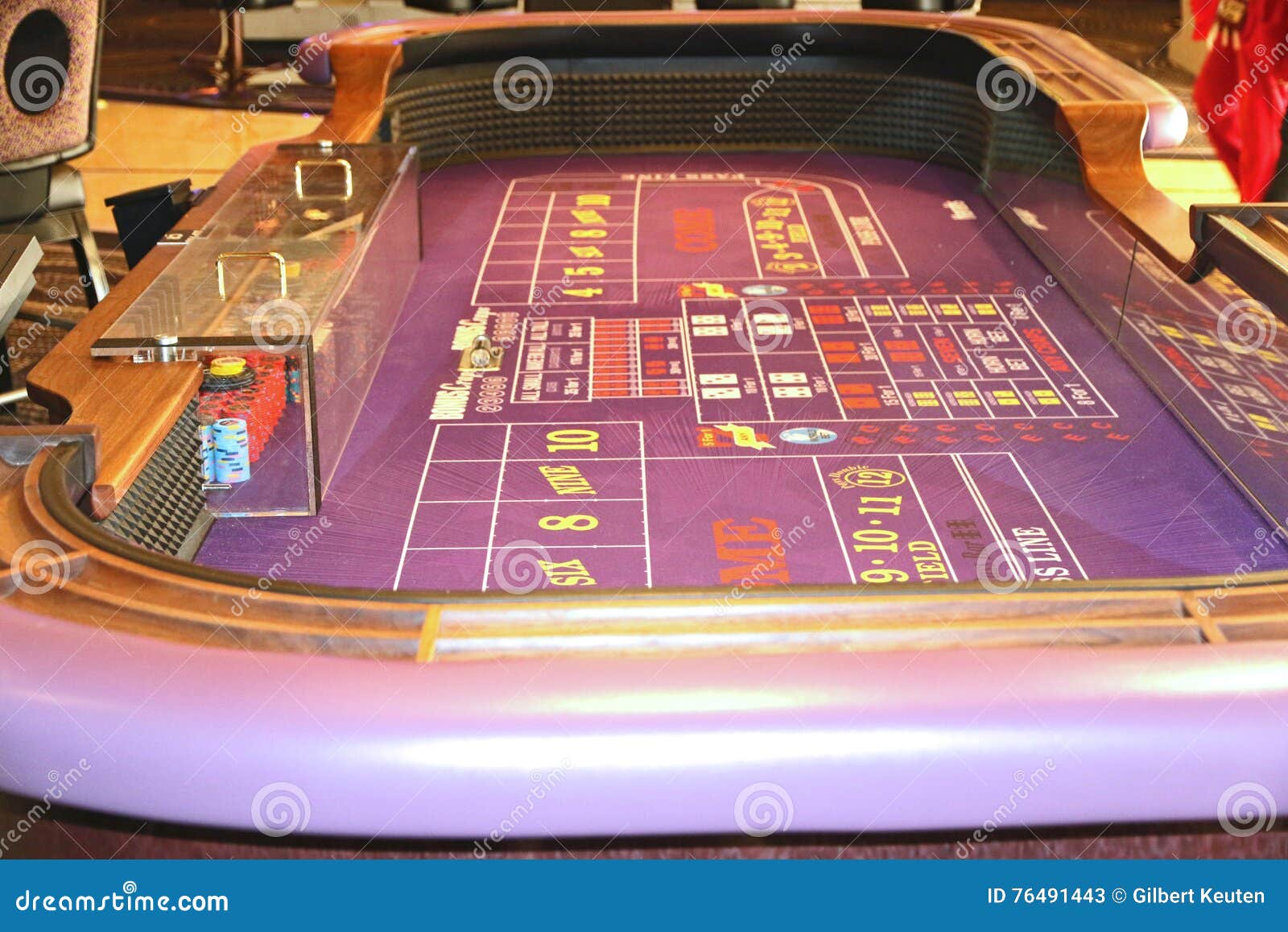 Craps table editorial stock photo. Image of betting, entertainment ...