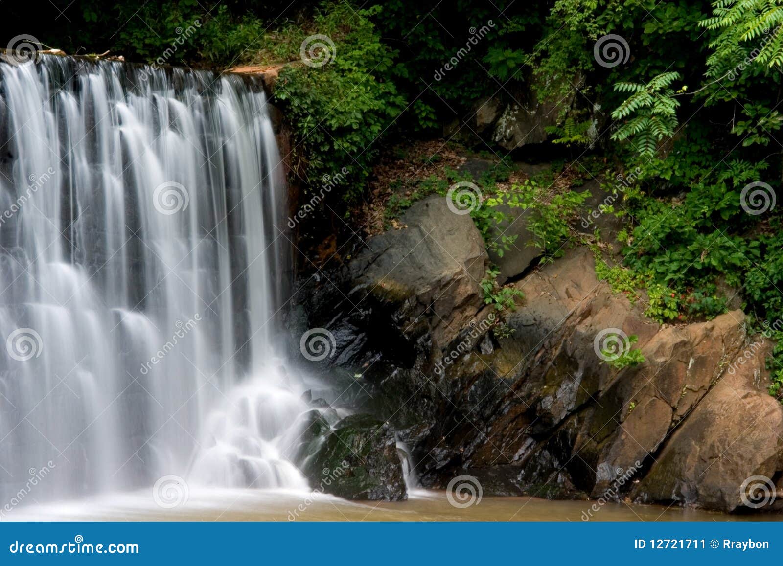 Crash stock image. Image of running, rocks, waterfall - 12721711