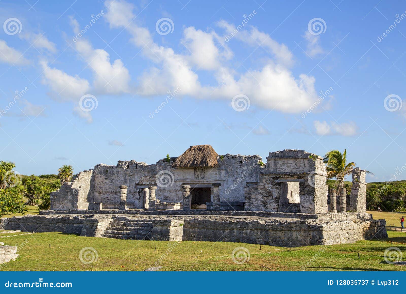 Crash of a Civilization of the Maya. Tulum Mexico Editorial Photography ...