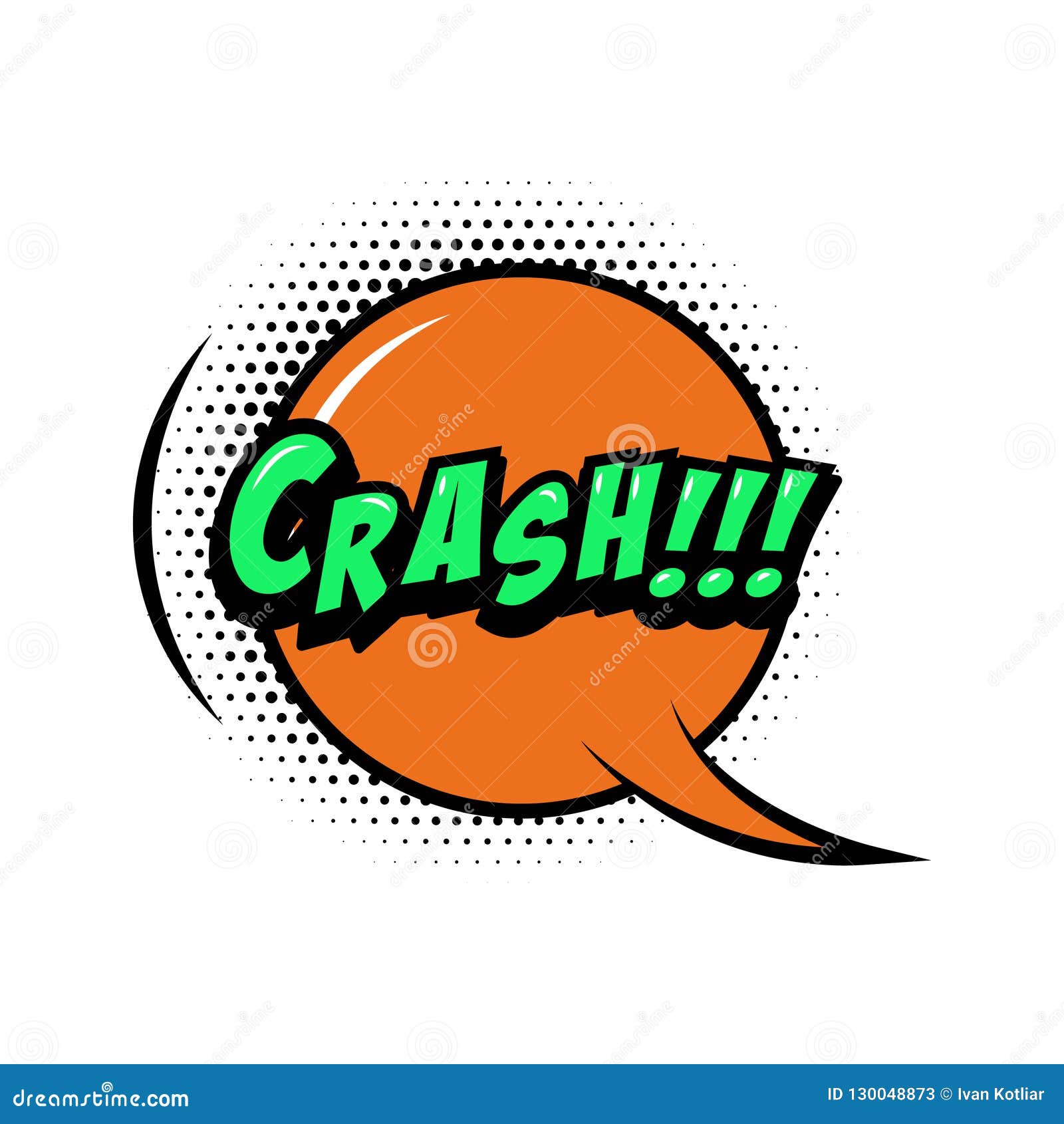 Crash Comic Cartoon Vector Illustration | CartoonDealer.com #79011348