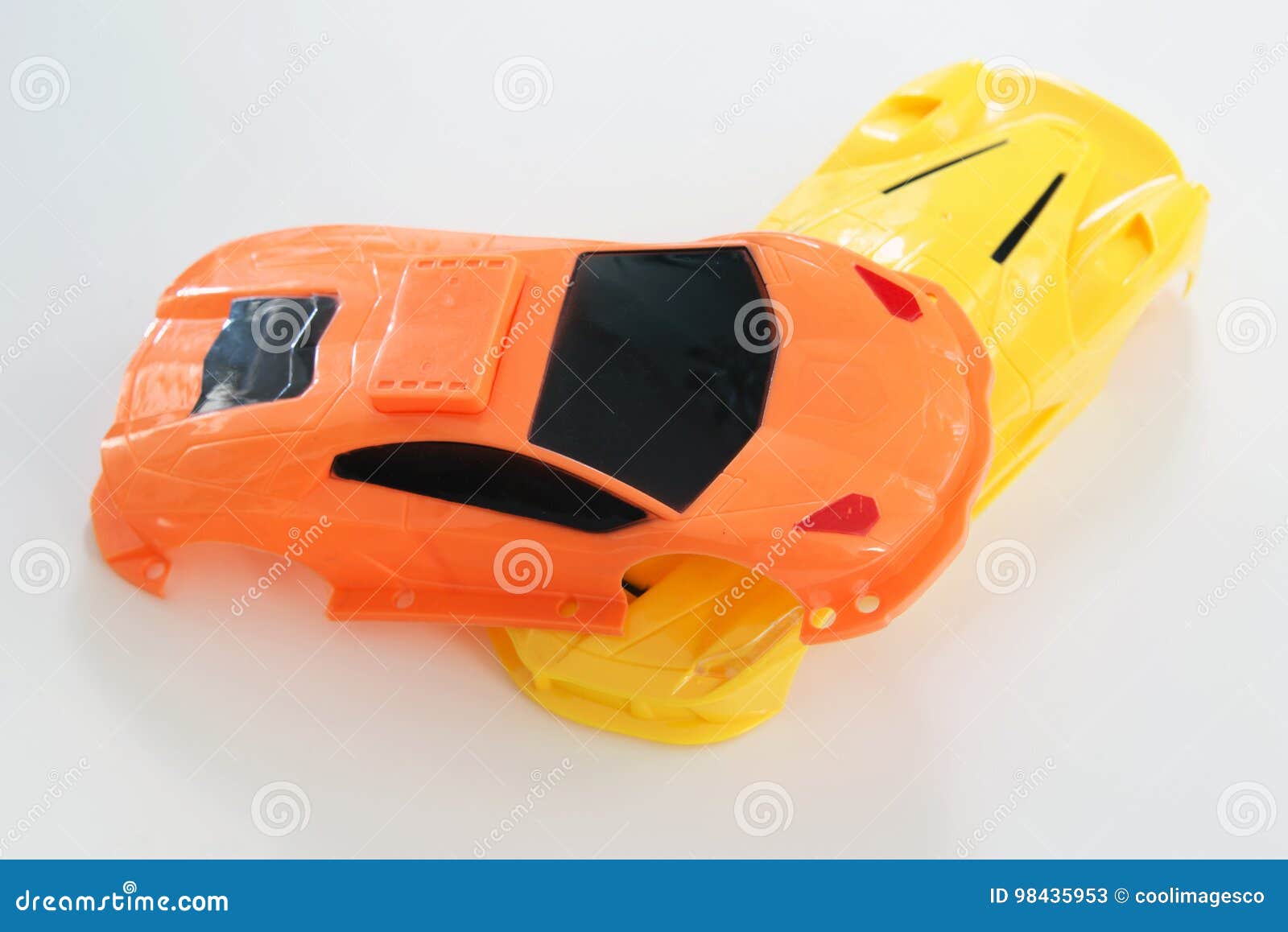 A Crash Scene of Plastic Car Toys Stock Image - Image of clear, plexi ...