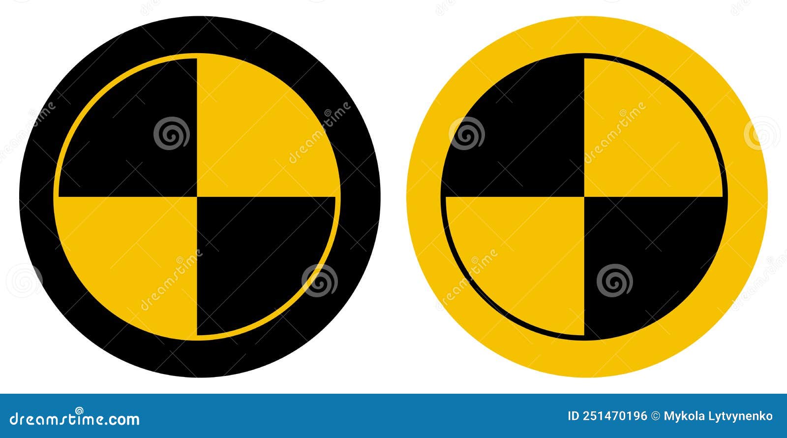 Crash Test Dummy, Car Safety Symbol Icon Stock Vector - Illustration of ...