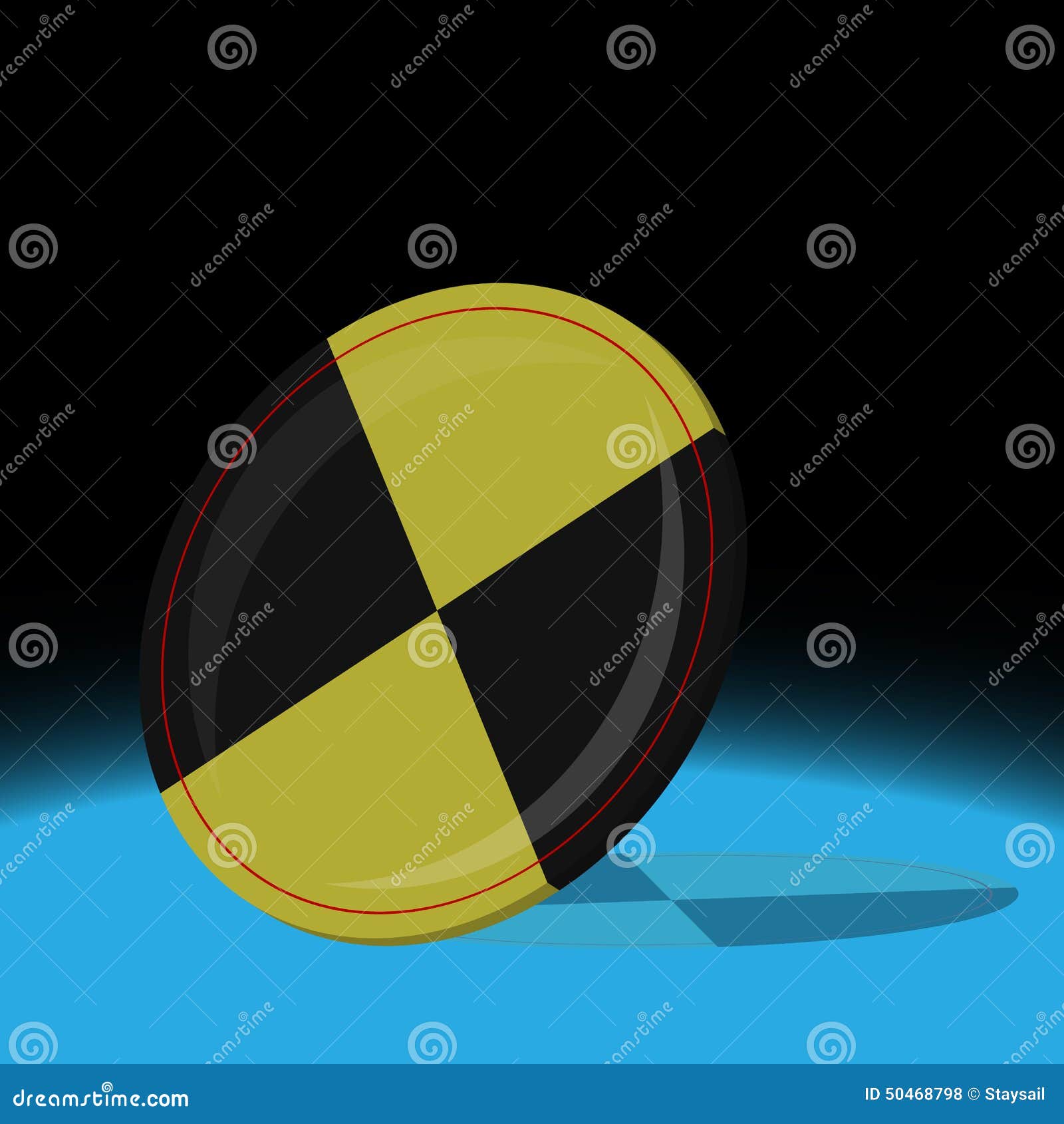 Crash test icon 3d stock vector. Illustration of engineer - 50468798