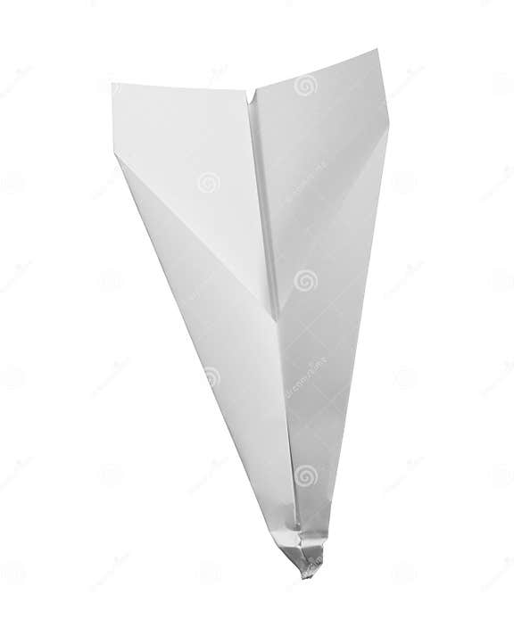 Crashed paper plane stock photo. Image of airplane, path - 24319676