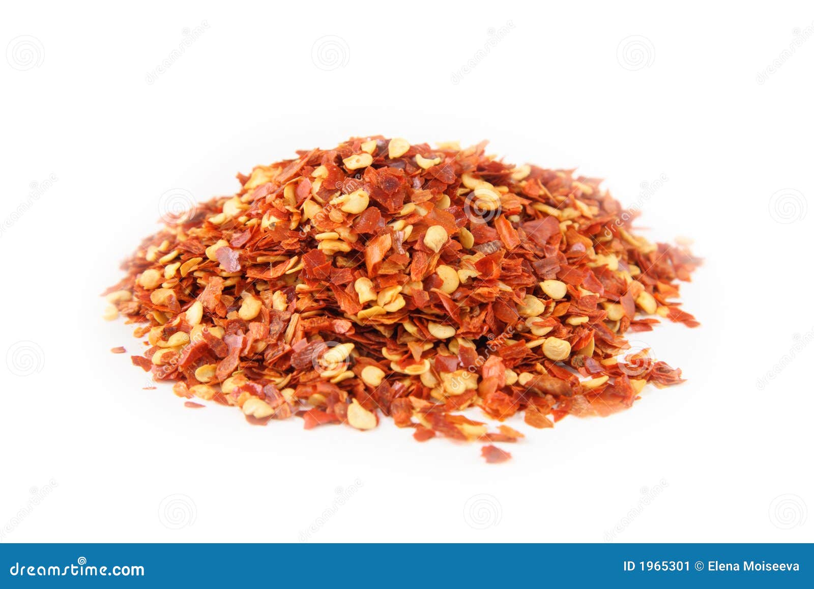 Crashed Red Hot Chilli Pepper Macro Stock Image - Image of curry, black ...