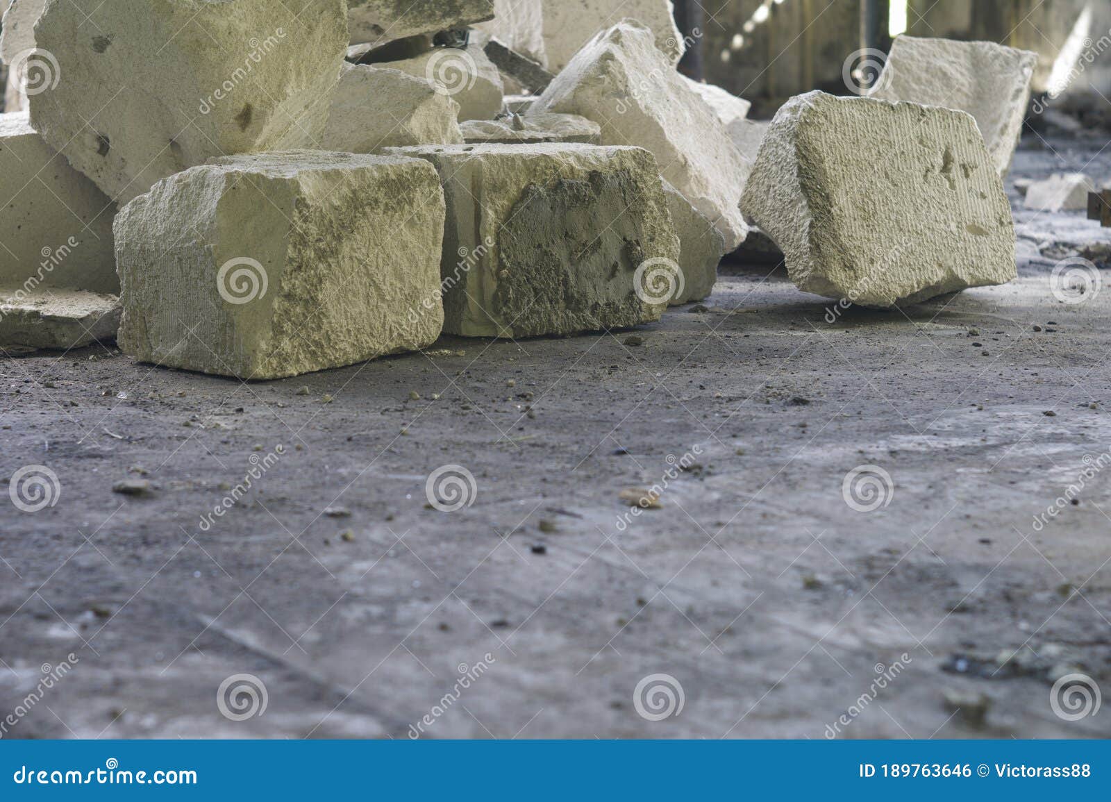 Crashed Stones on the Floor Stock Photo - Image of home, construction ...