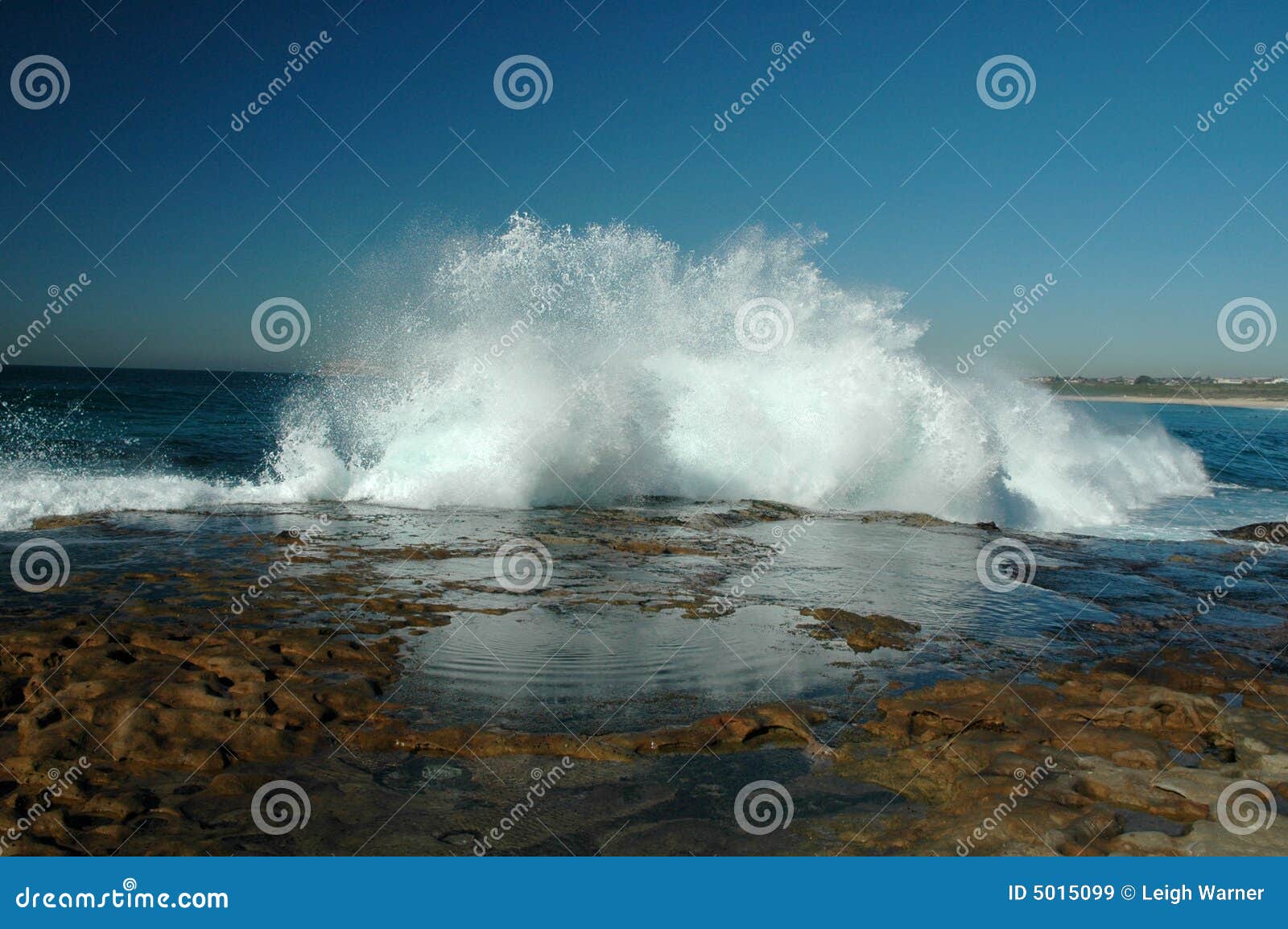 Crashing Ocean Waves stock image. Image of wall, walls - 5015099