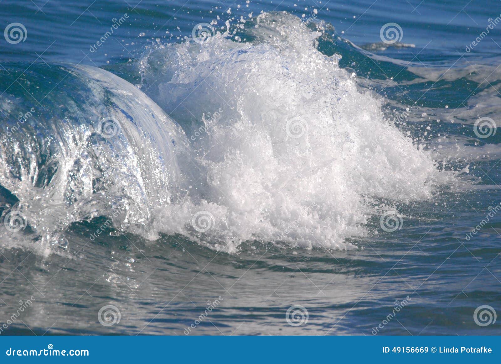 Crashing wave of blue stock image. Image of dramatic - 49156669
