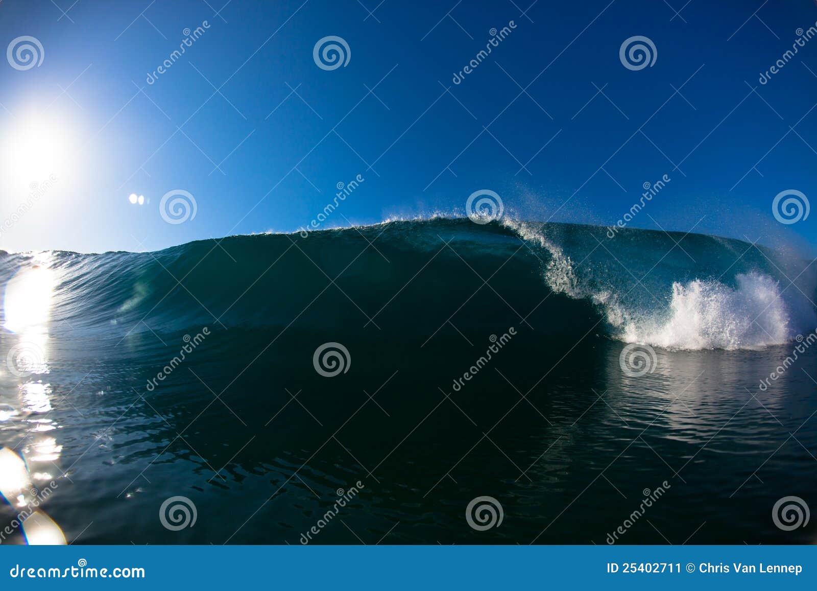Crashing Wave Water Perspective Stock Image - Image of pitching, wave ...