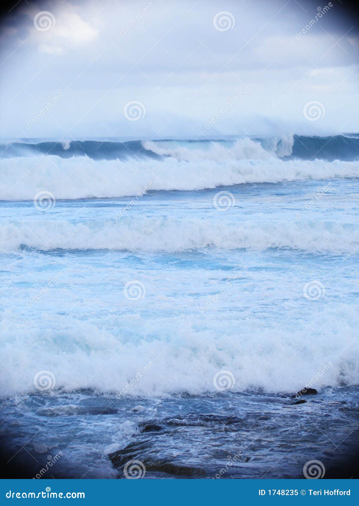 Crashing waves stock image. Image of waves, crash, powerful - 1748235