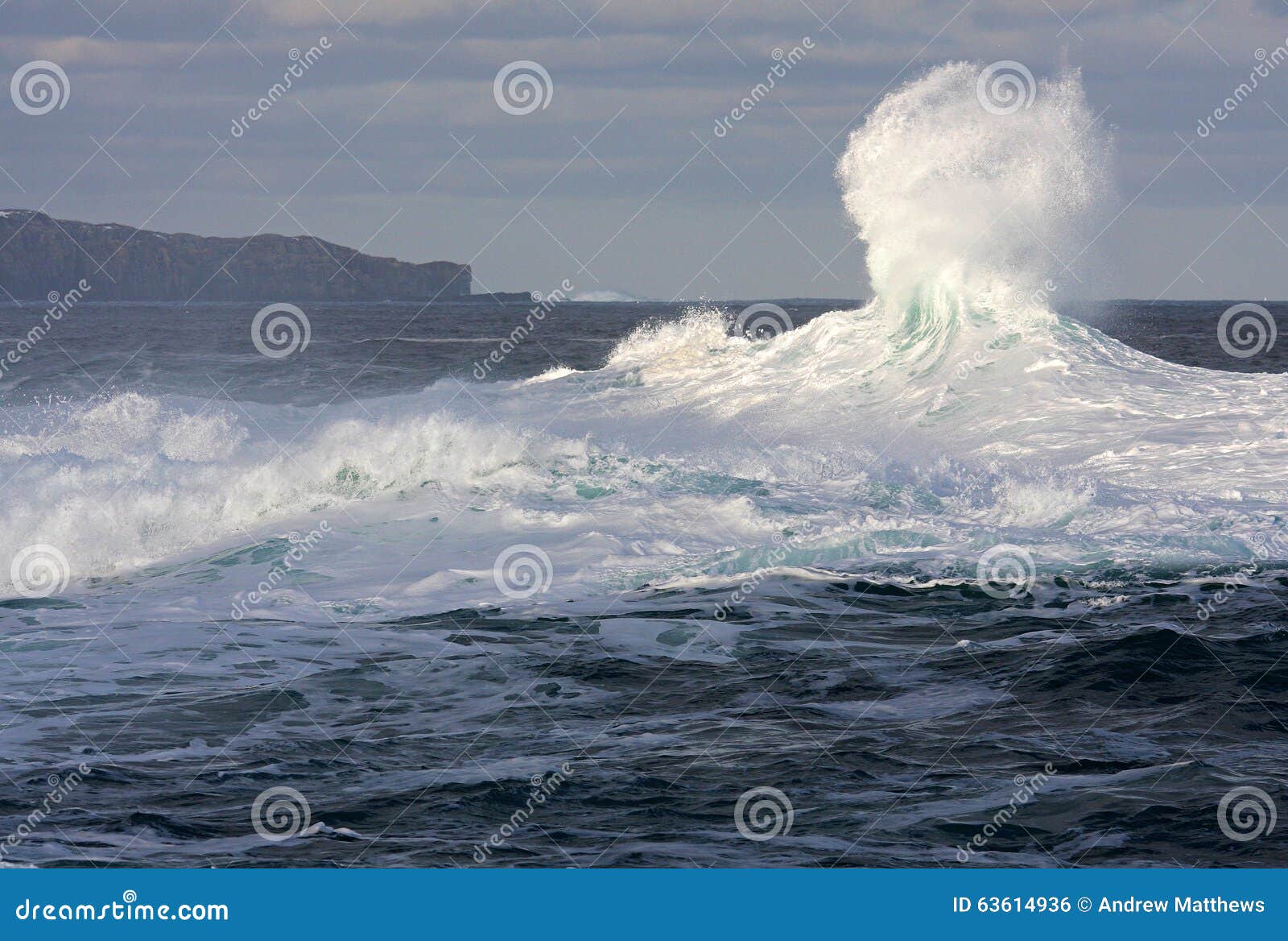 Crashing Waves stock photo. Image of abstract, newfoundland - 63614936
