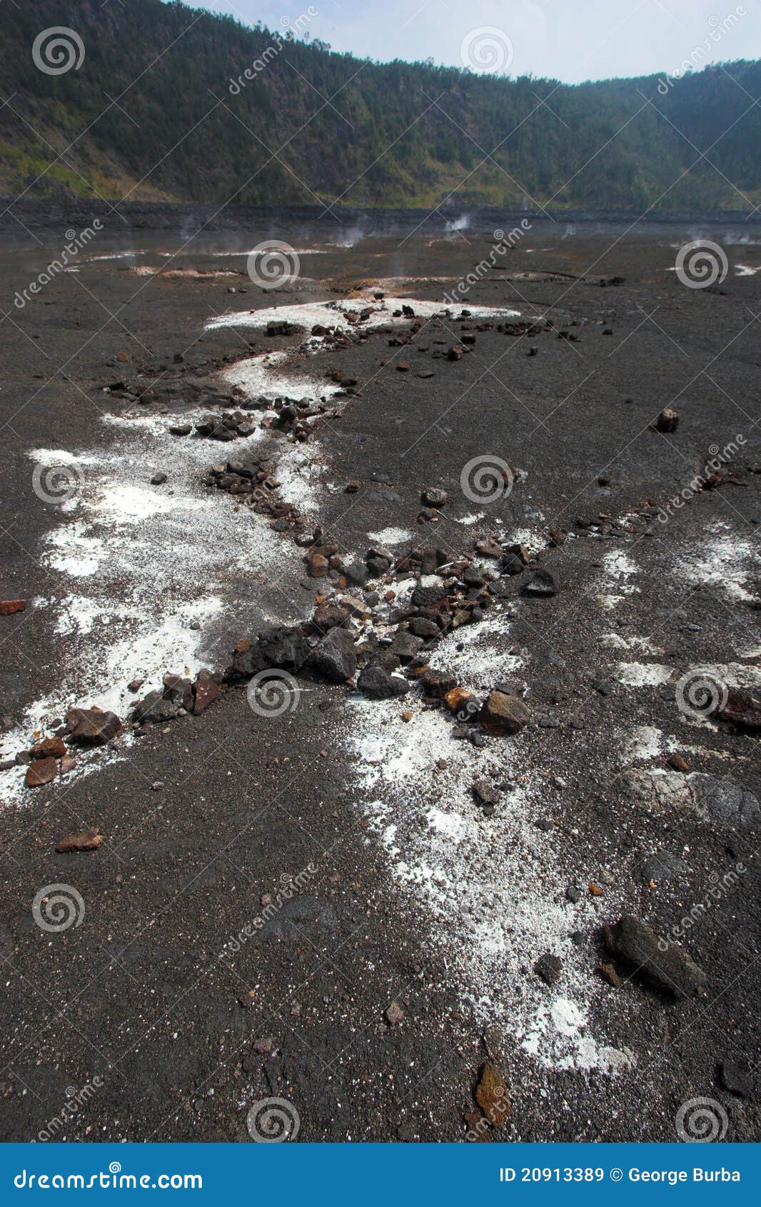 Crater bottom stock image. Image of formation, caldera - 20913389