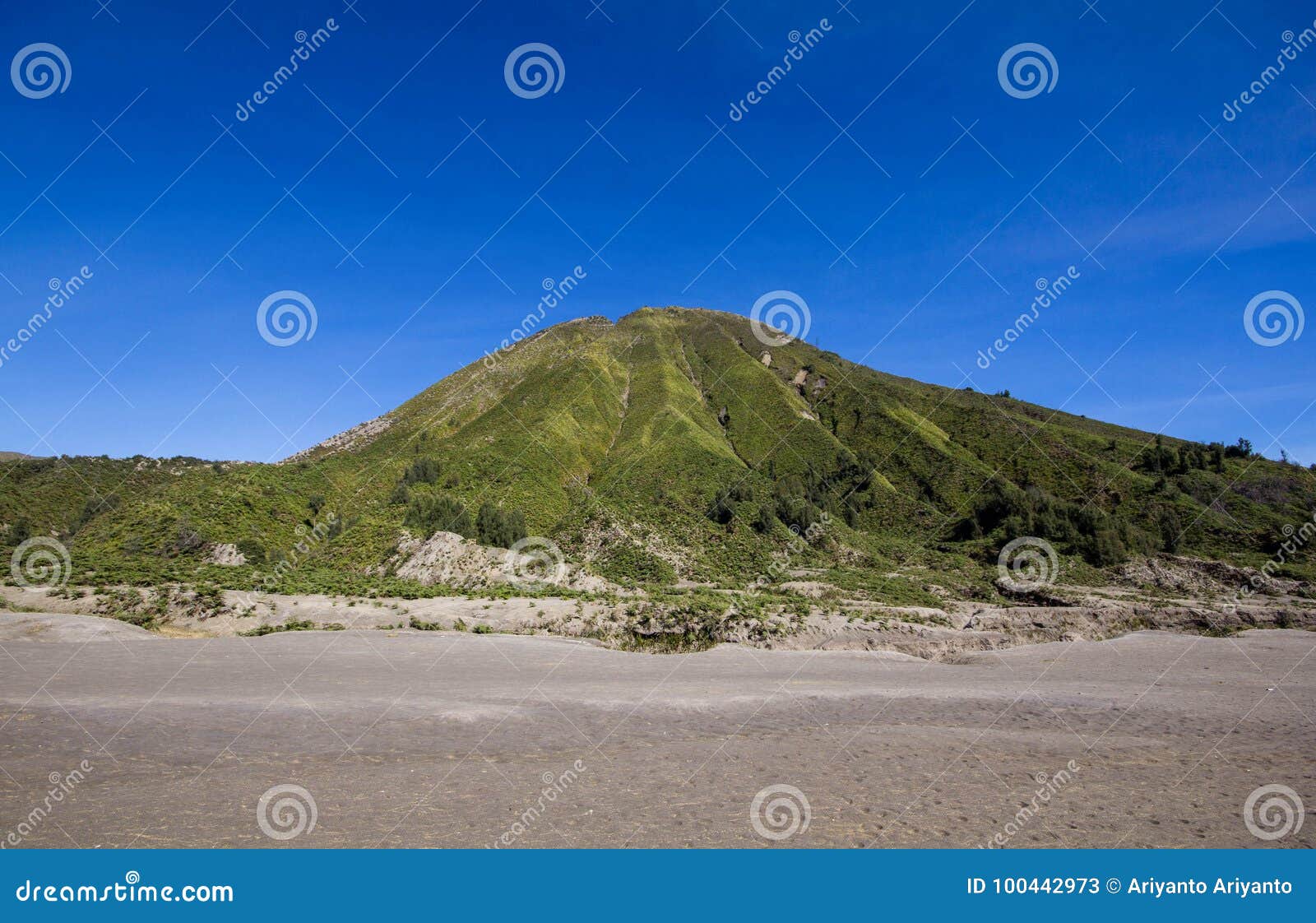 Crater in Bromo Vulcano East Java Indonesia Stock Image - Image of ...