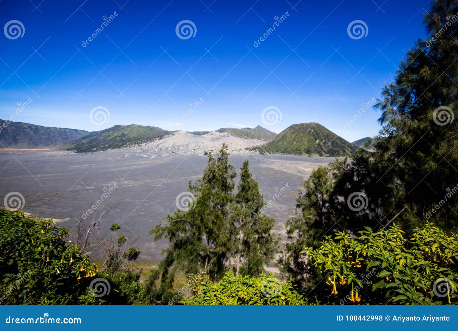 Crater in Bromo Vulcano East Java Indonesia Stock Photo - Image of ...