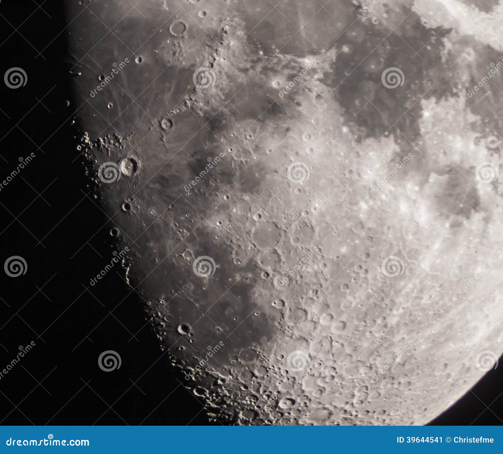 The crater Copernicus stock image. Image of satellite - 39644541