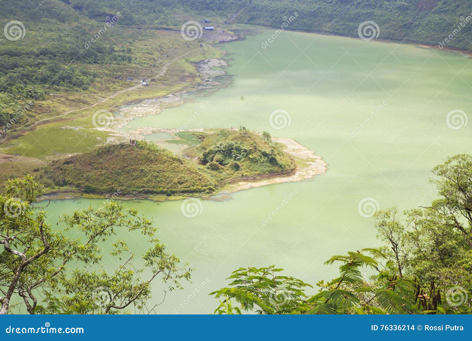 Crater of mount galunggung stock photo. Image of crater - 76336214