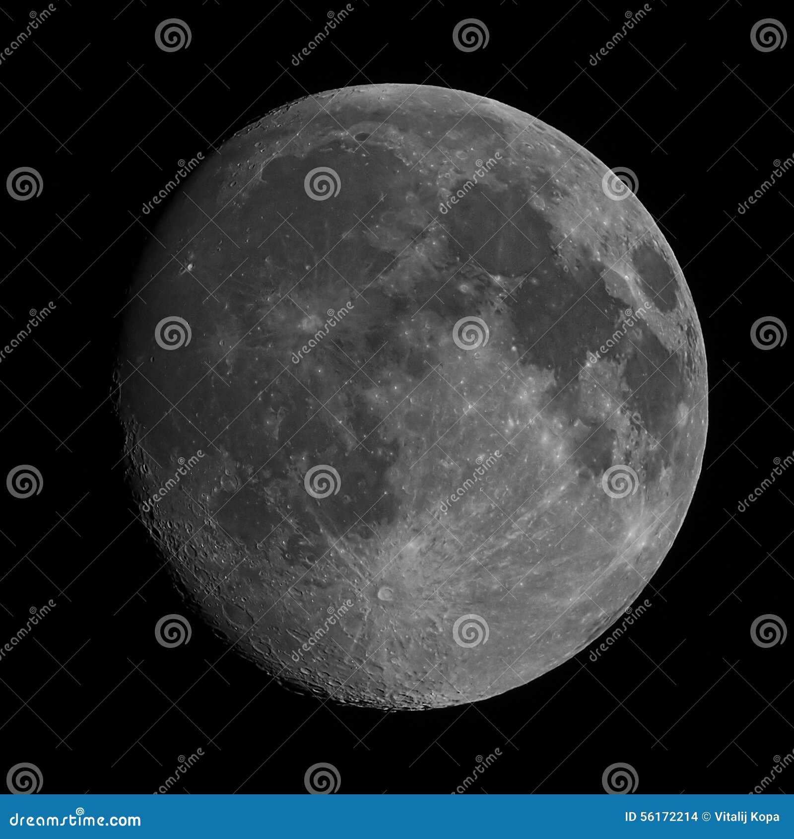 Half Moon Details Over Telescope Stock Photo - Image of sunset, moon ...