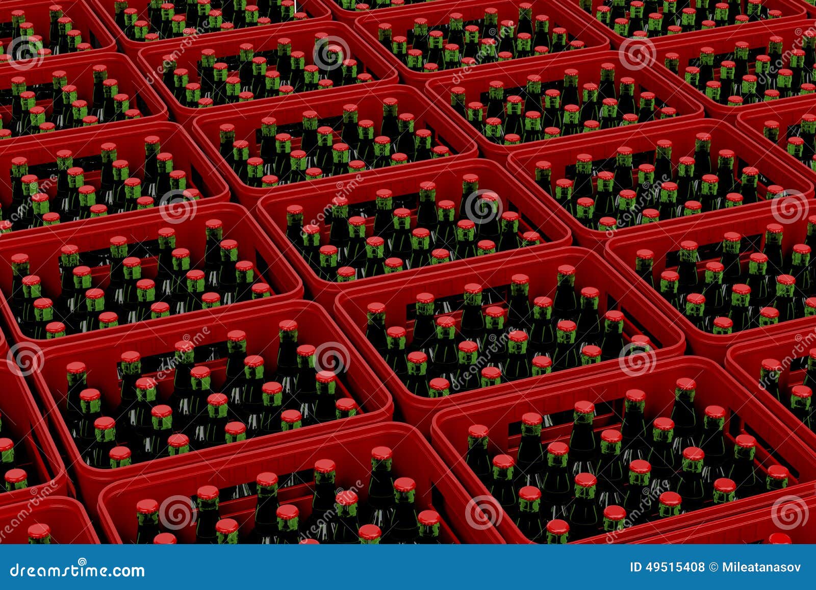 Crates With Lager Beer Royalty-Free Stock Photo | CartoonDealer.com ...