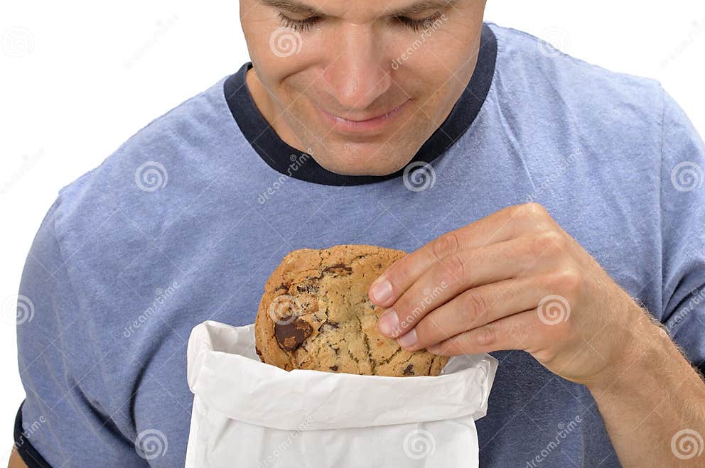Craving a cookie stock image. Image of cookie, hungry - 25459563