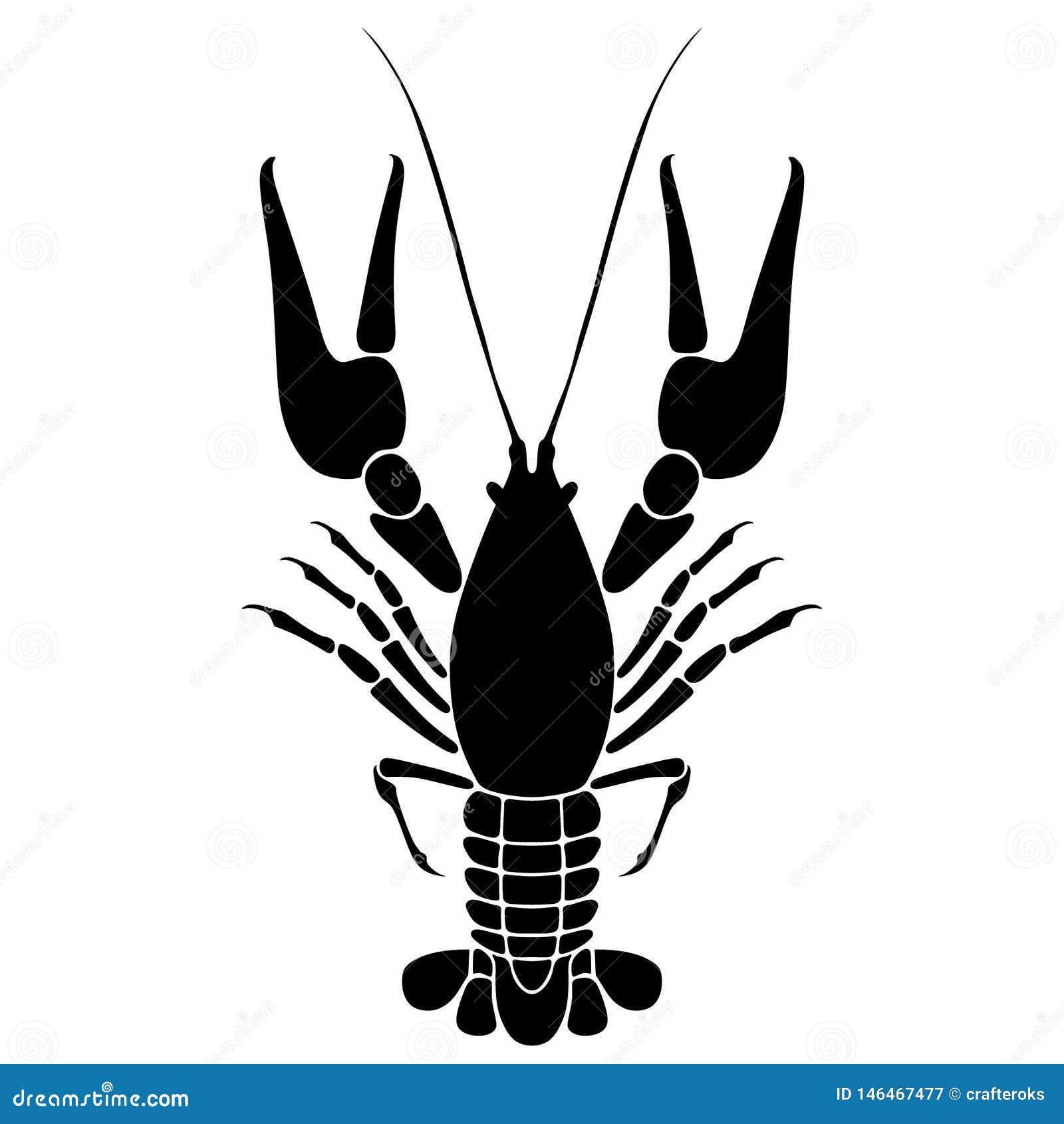 Crawfish Vector Eps Hand Drawn, Vector, Eps, Logo, Icon, Crafteroks ...