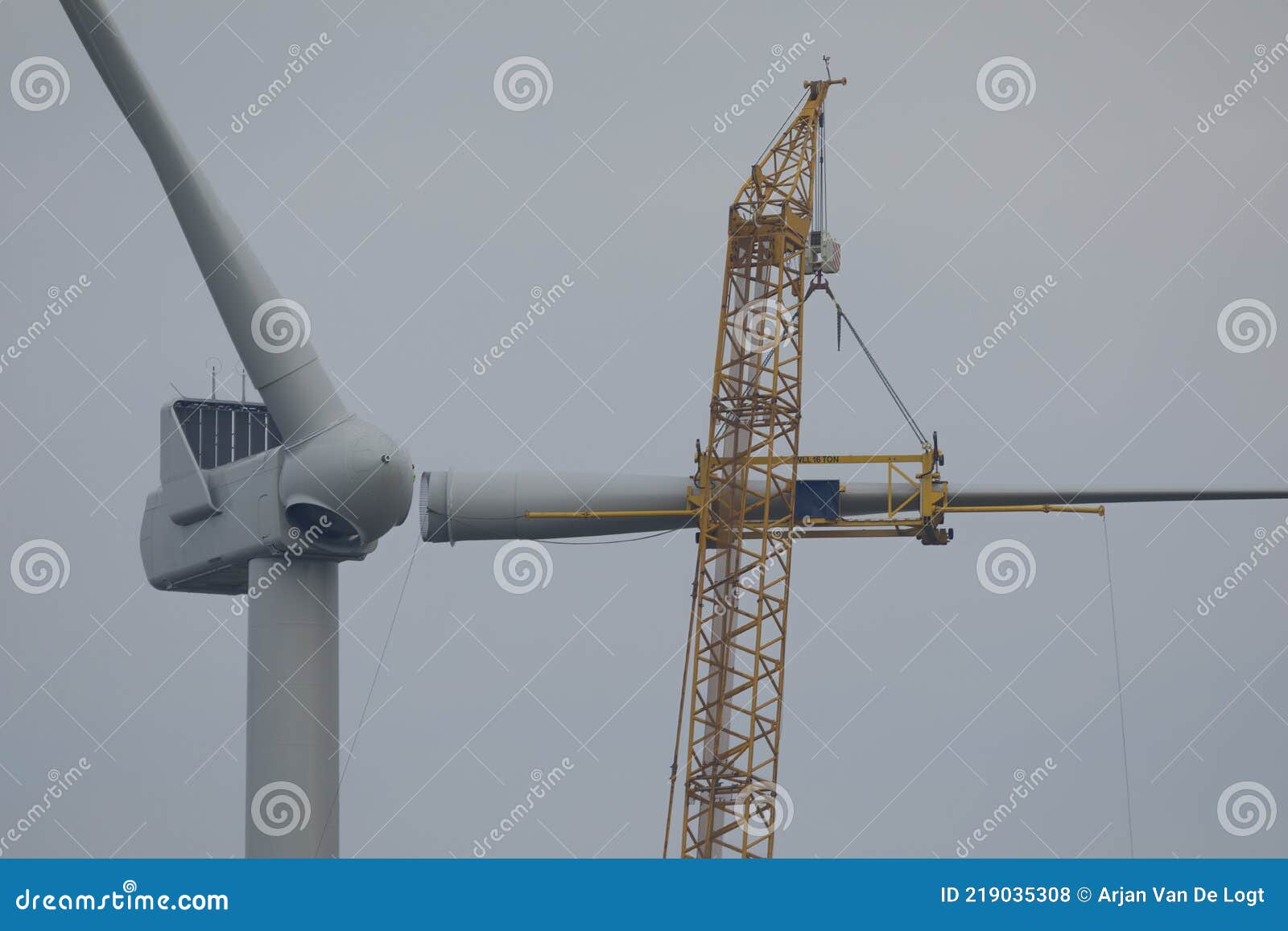 Rotor Blade Close-up On The Side Of The Rotor Royalty-Free Stock ...