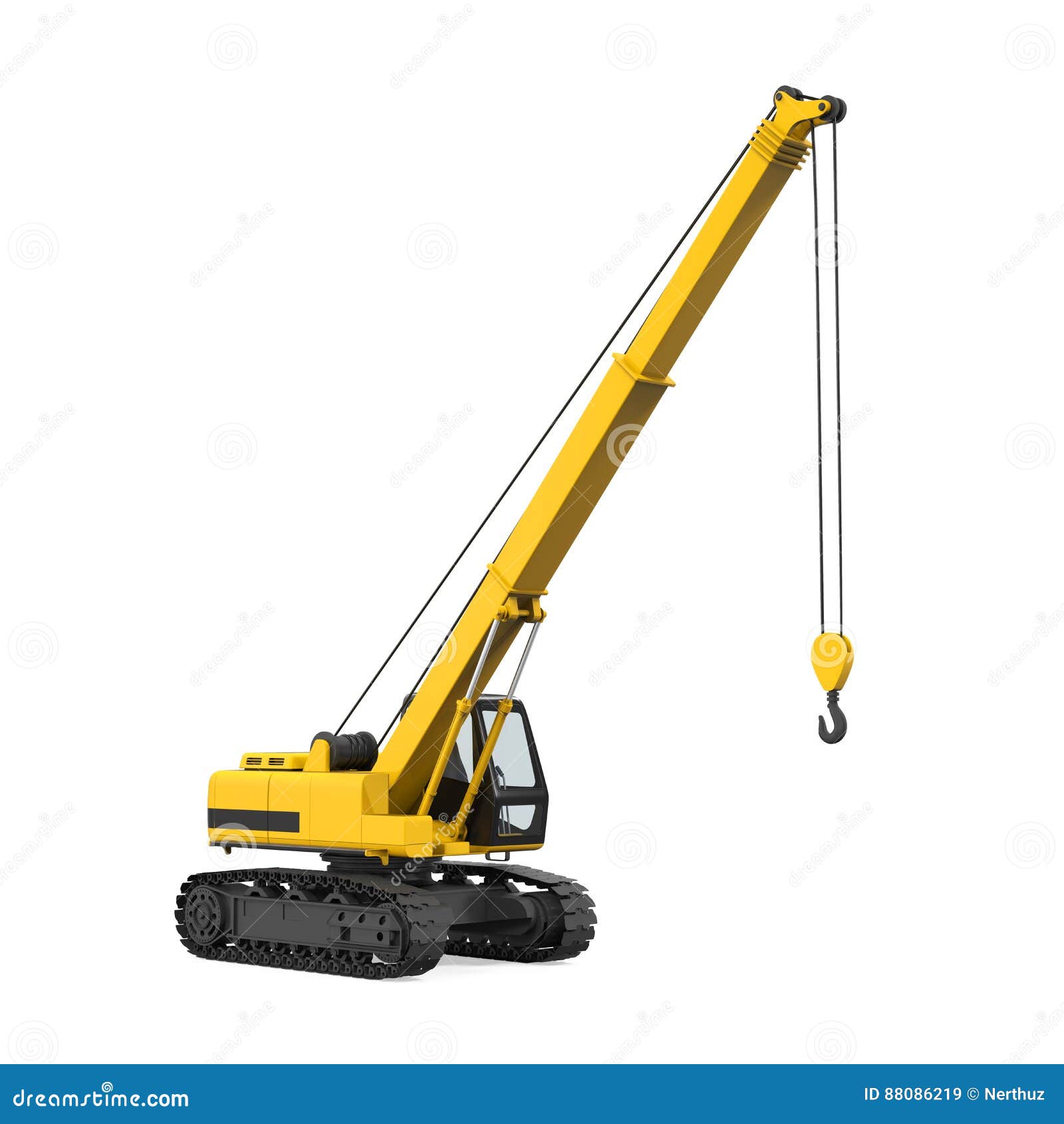 Crawler Crane Clip Art
