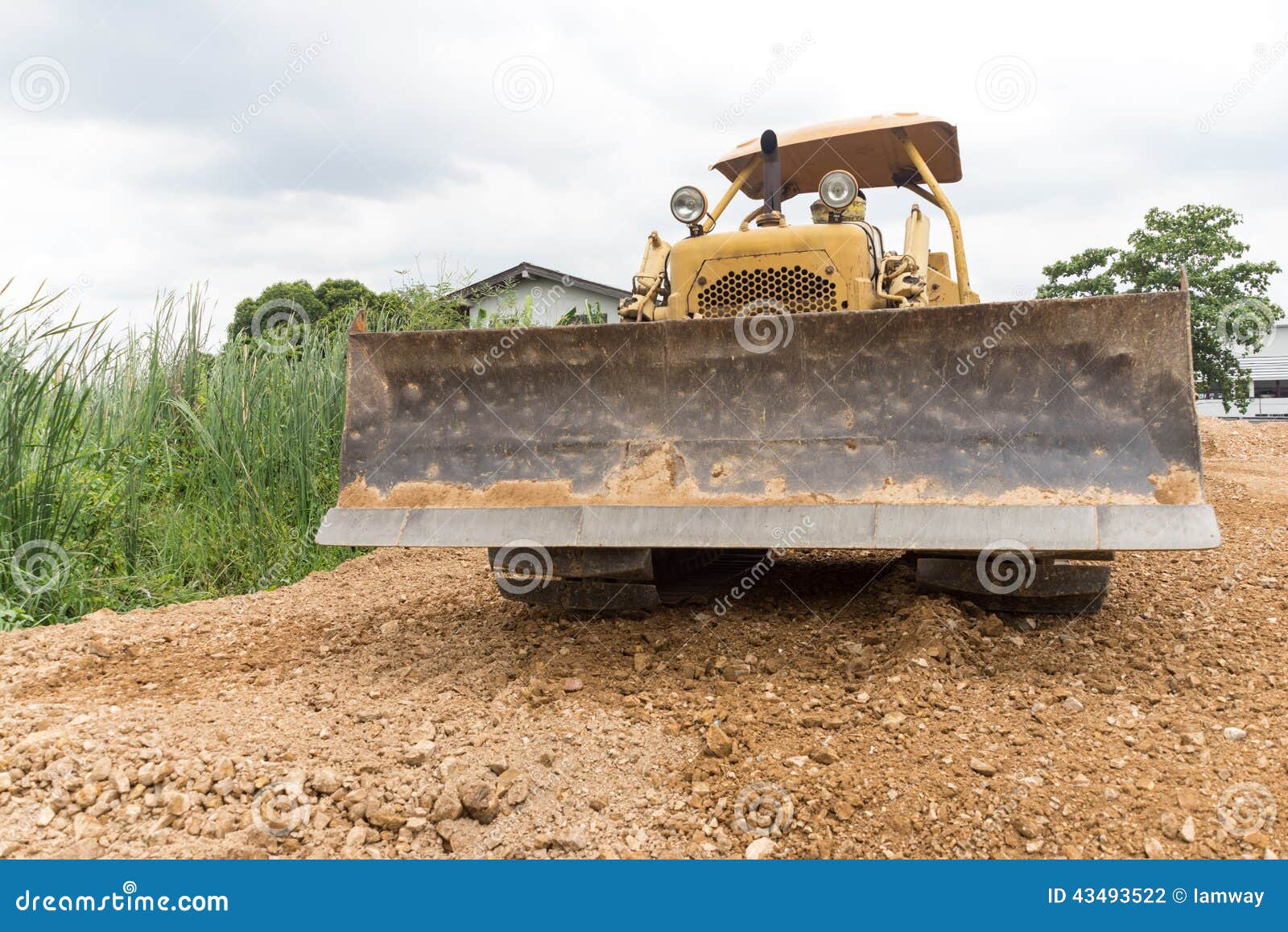 Crawler Loaders Working on Duty Stock Photo - Image of work, road: 43493522