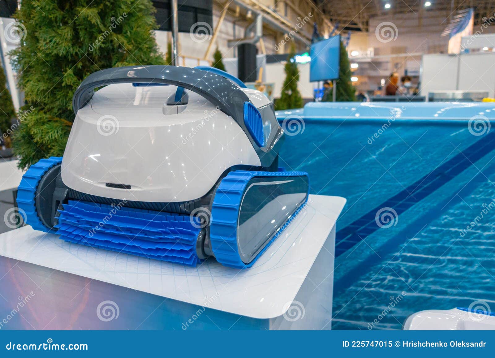 Crawler Robot for Cleaning Pools Stock Image - Image of cable, quality ...