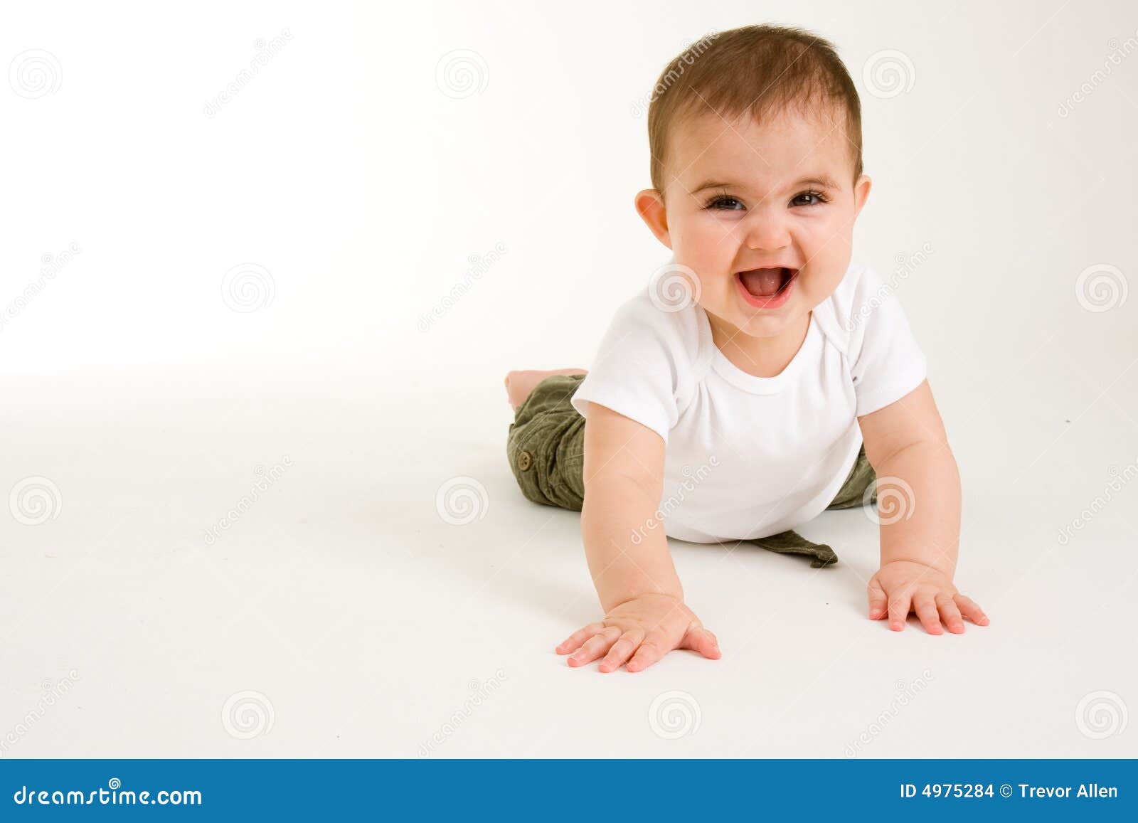 Crawling Baby 3 stock photo. Image of infant, girl, little - 4975284