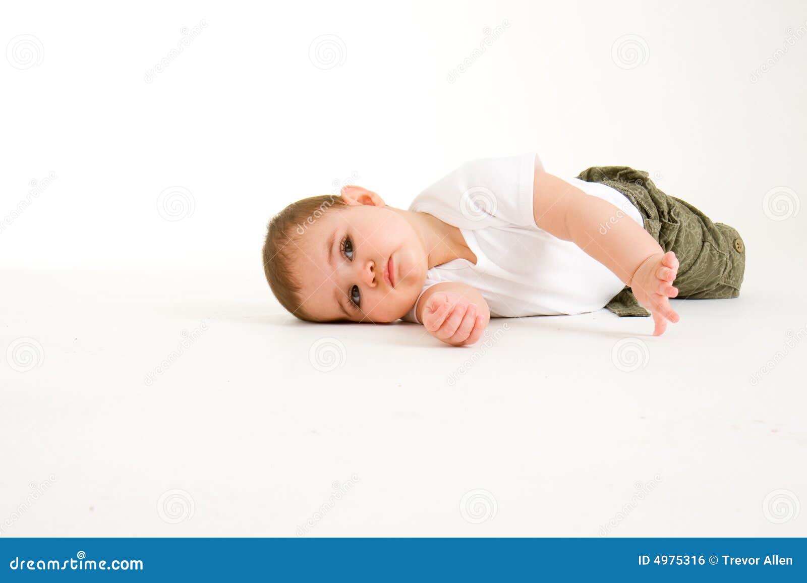 Crawling Baby stock photo. Image of tired, chubby, small - 4975316