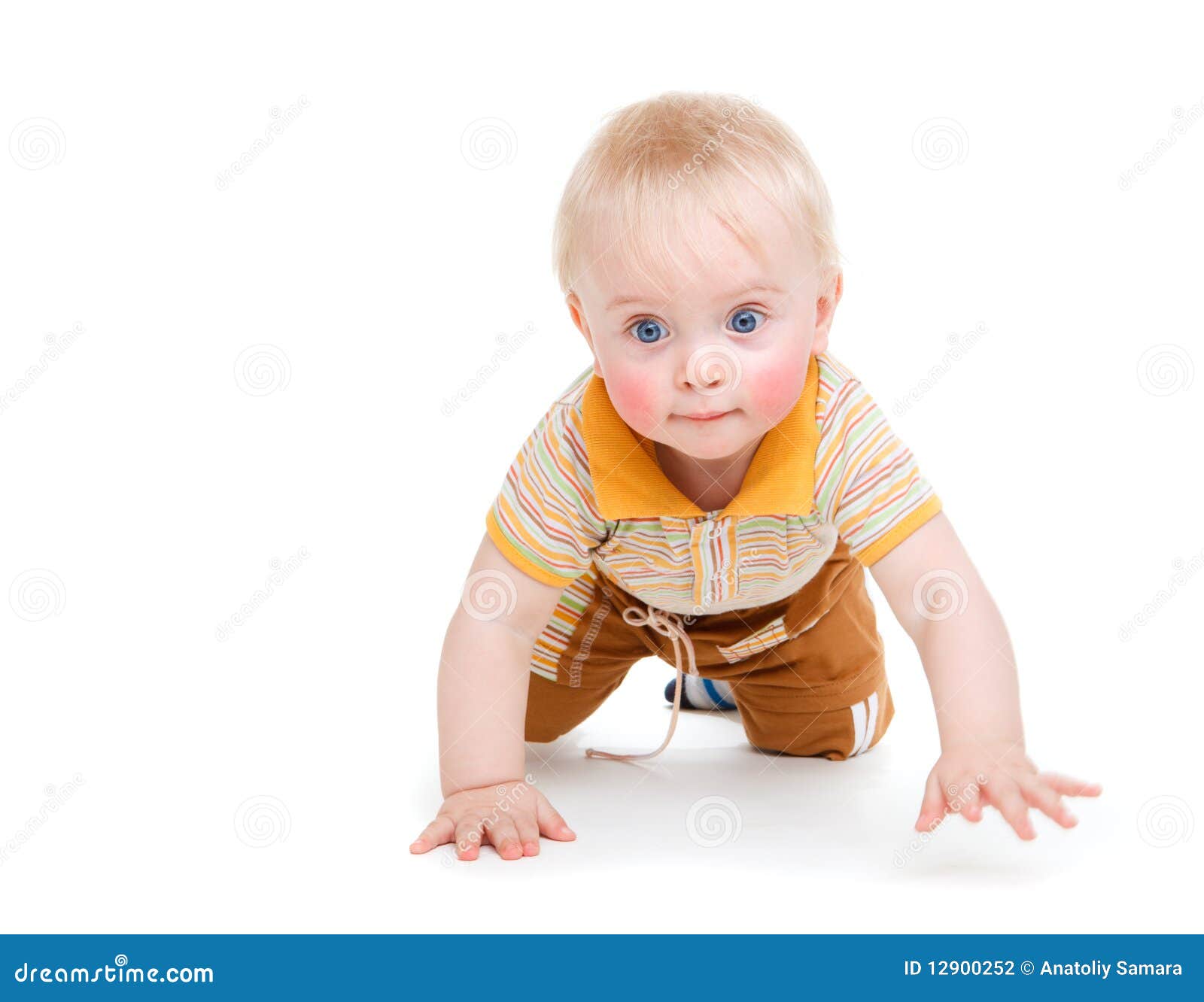 Crawling kid stock photo. Image of lifestyle, child, innocent - 12900252