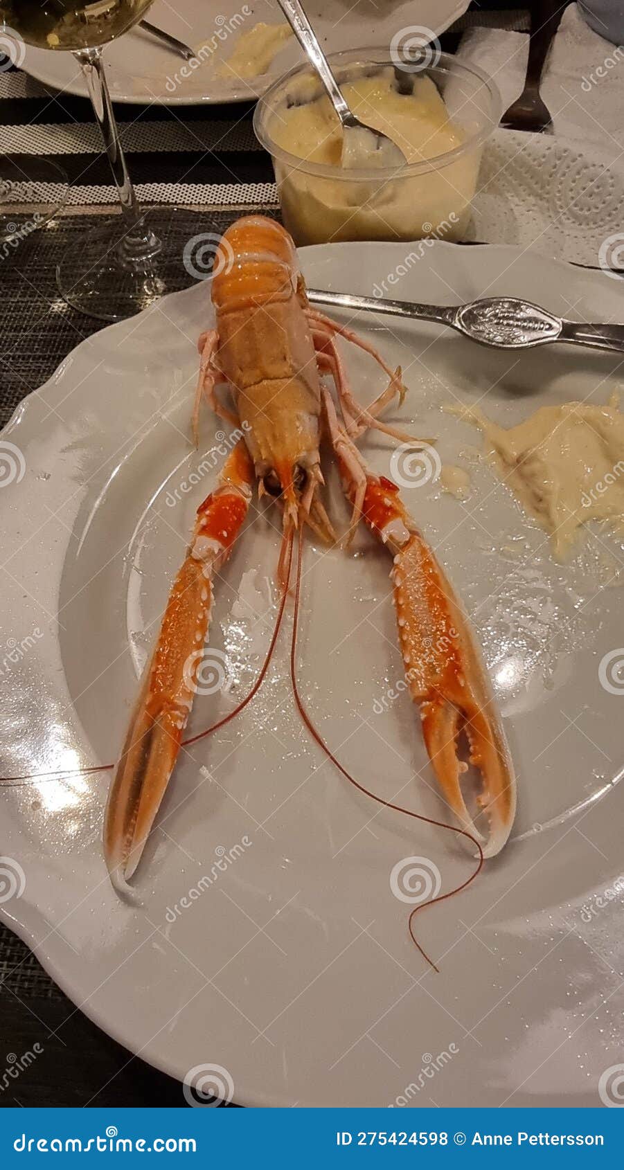 Crayfish for dinner stock photo. Image of seafood, meal - 275424598