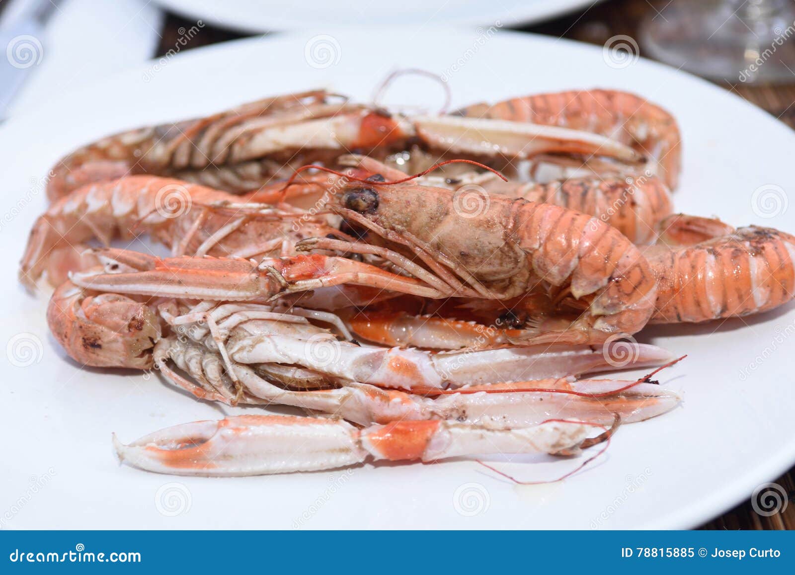 Crayfish grilled stock image. Image of international - 78815885