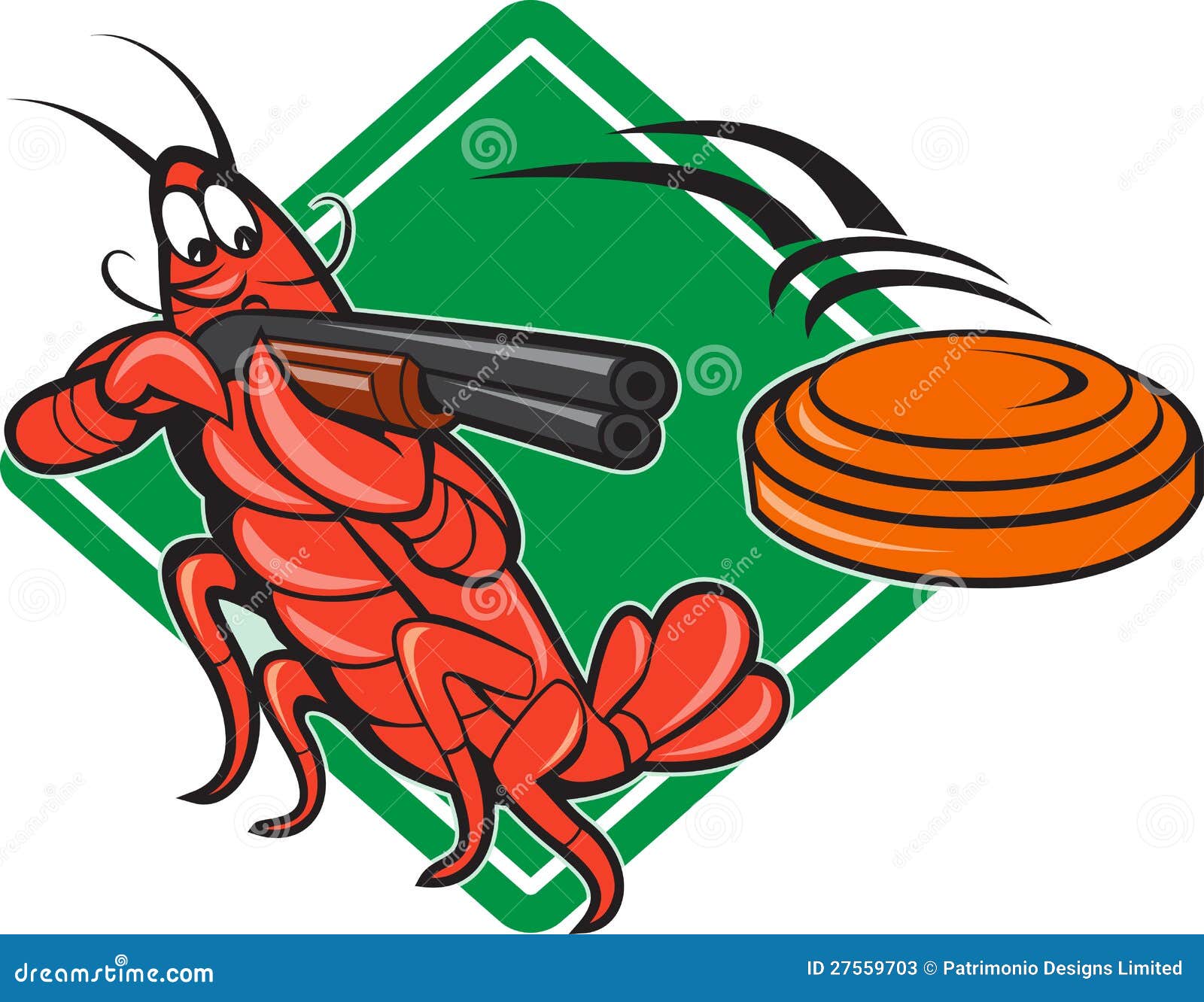 Clay Target Silhouette Icon. Clipart Image Cartoon Vector ...