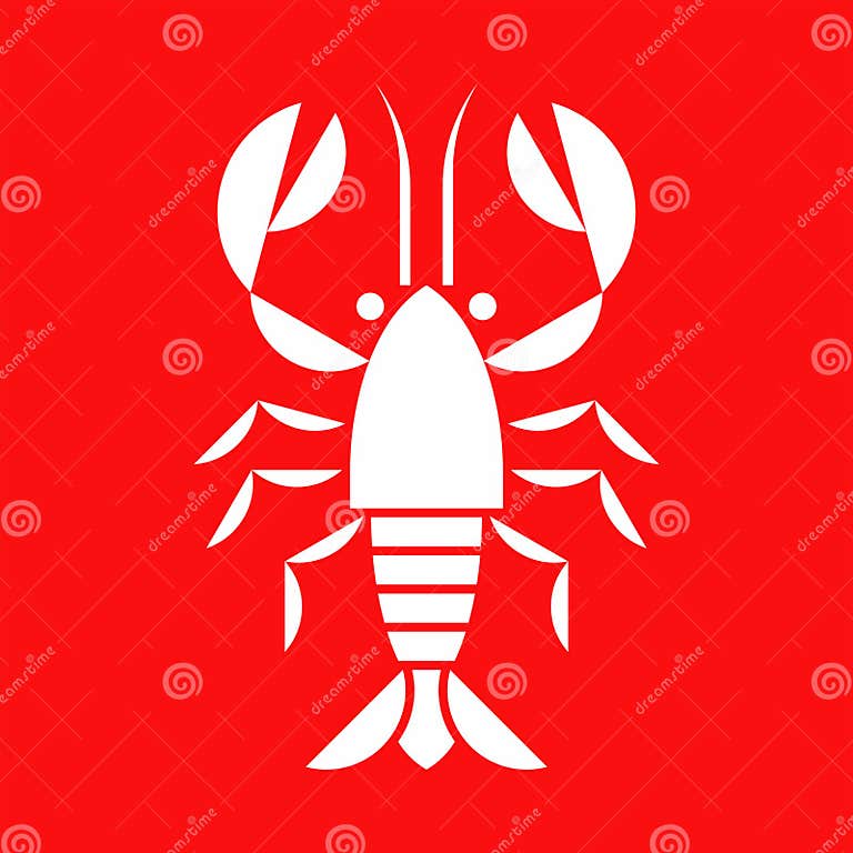 Crayfish logo stock illustration. Illustration of vector - 334984950