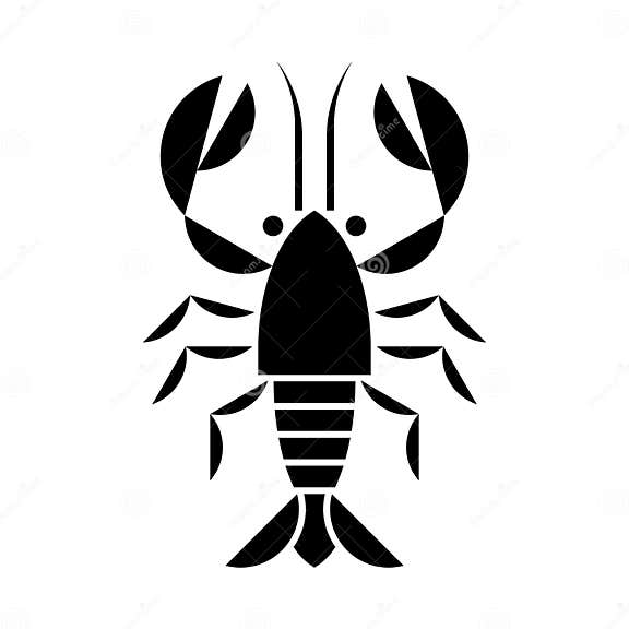 Crayfish logo stock vector. Illustration of icon, restaurant - 333824395