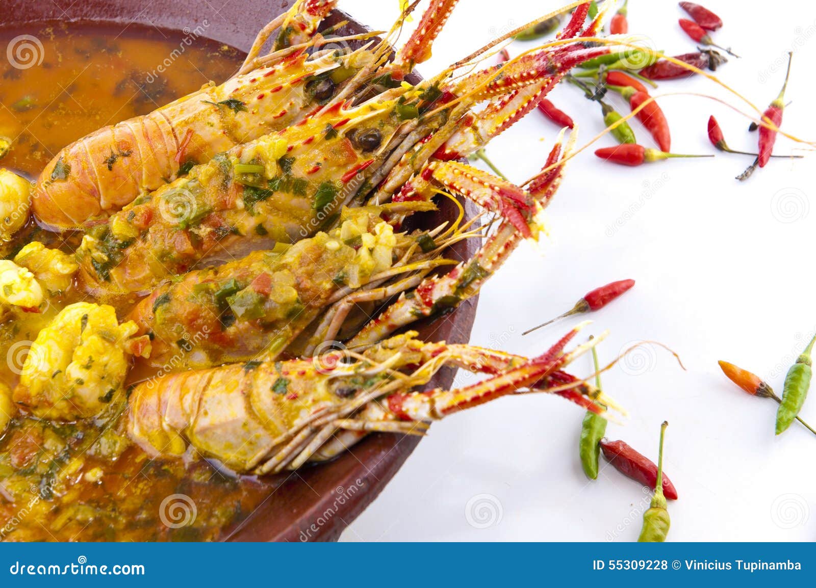 Crayfish Stew stock photo. Image of shirimp, pepper, spice - 55309228