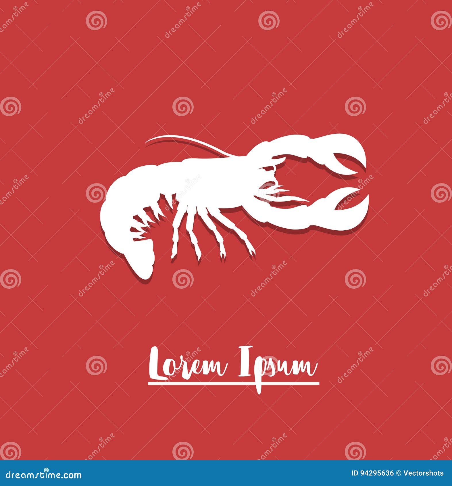 Crayfish. Vector Drawing | CartoonDealer.com #75518126