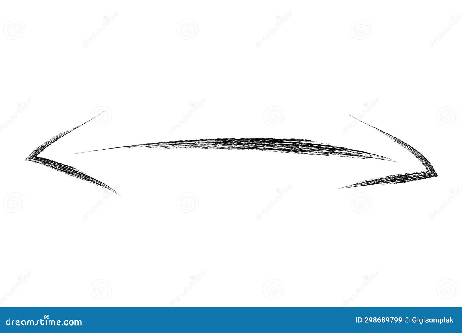 Crayon Arrows, Black Simple Hand Draw Doodle Sketch Stock Vector ... Crayon Arrows, Black Simple Hand Draw Doodle Sketch Stock Vector ...