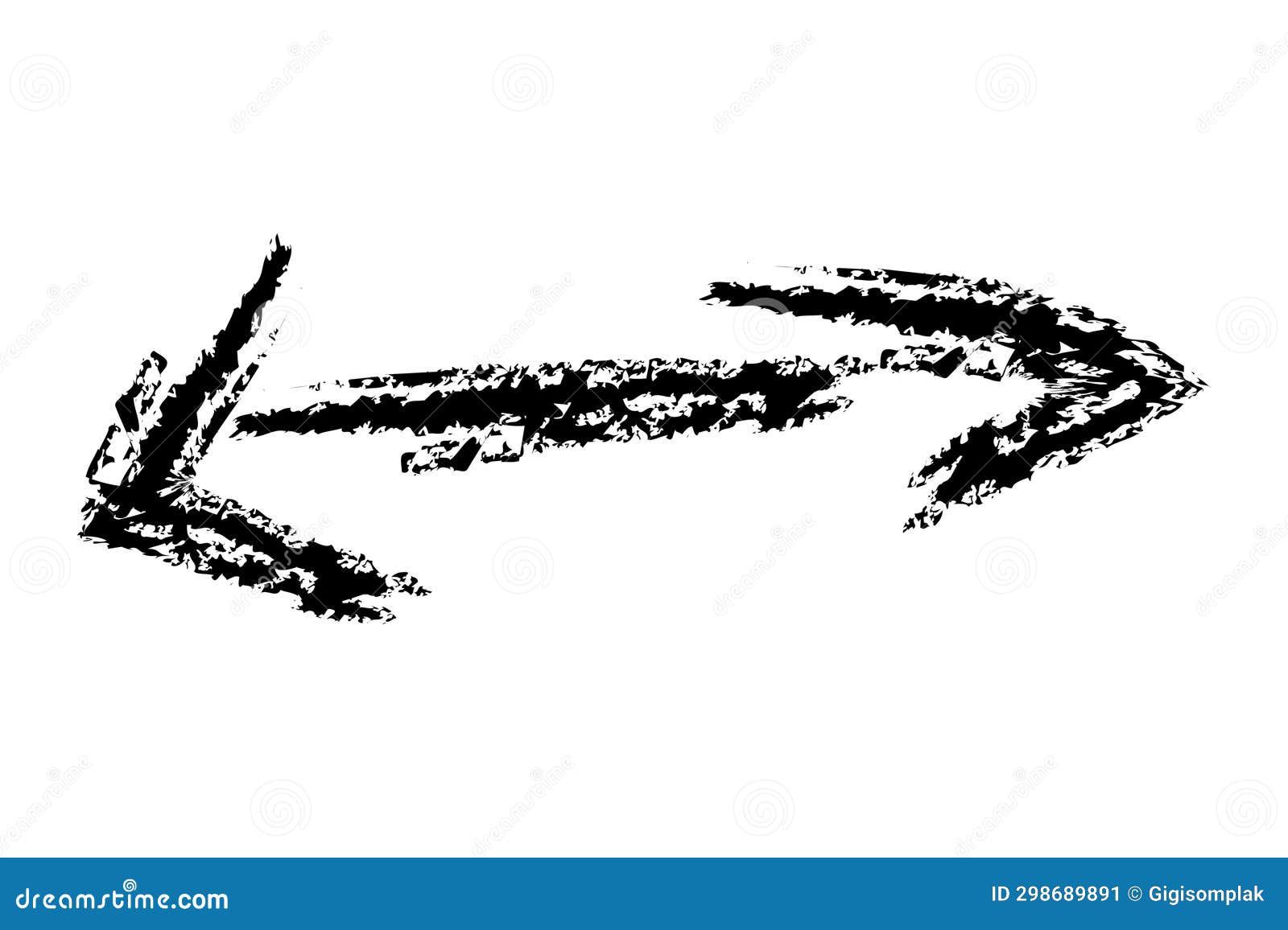 Crayon Arrows, Black Simple Hand Draw Doodle Sketch Stock Vector ... Crayon Arrows, Black Simple Hand Draw Doodle Sketch Stock Vector ...