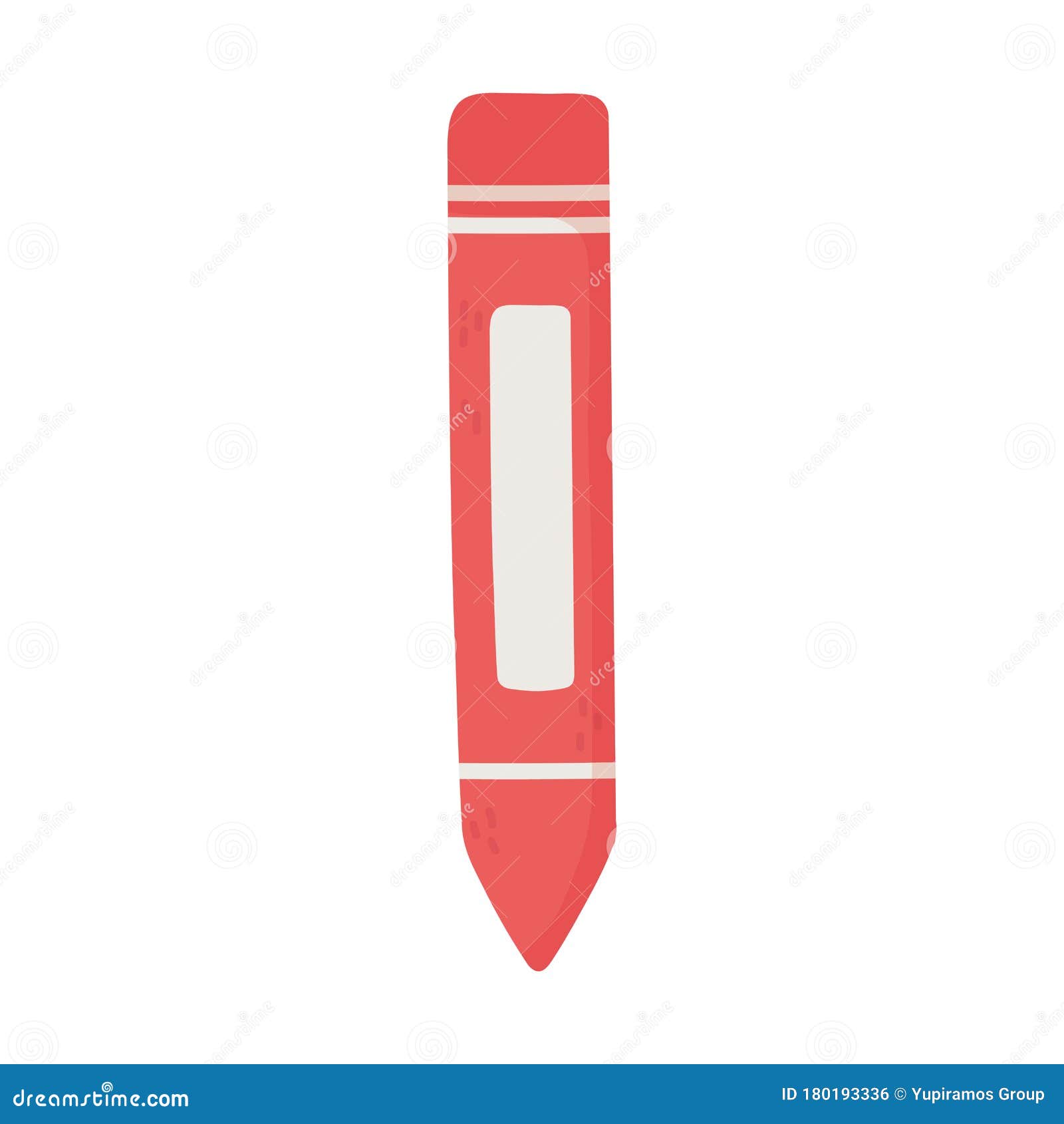 Isolated Crayon Tool Vector Design Stock Vector - Illustration of ...