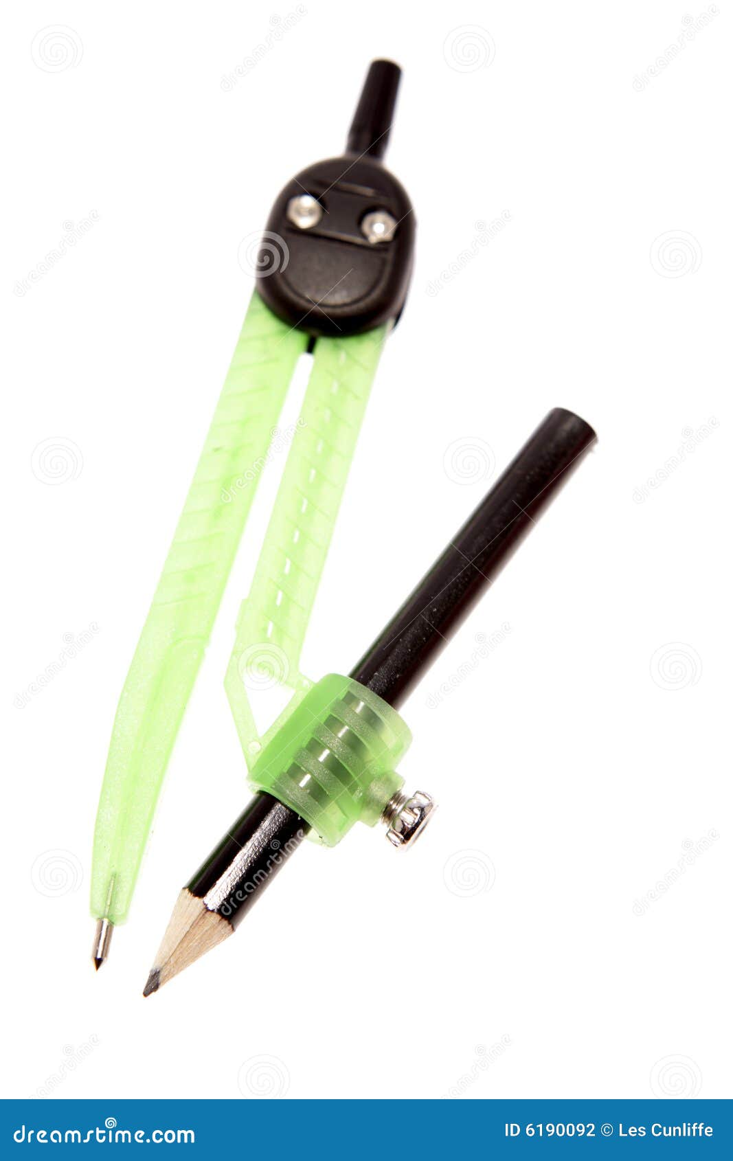 Crayon et compas photo stock. Image du éducation, crayon - 6190092