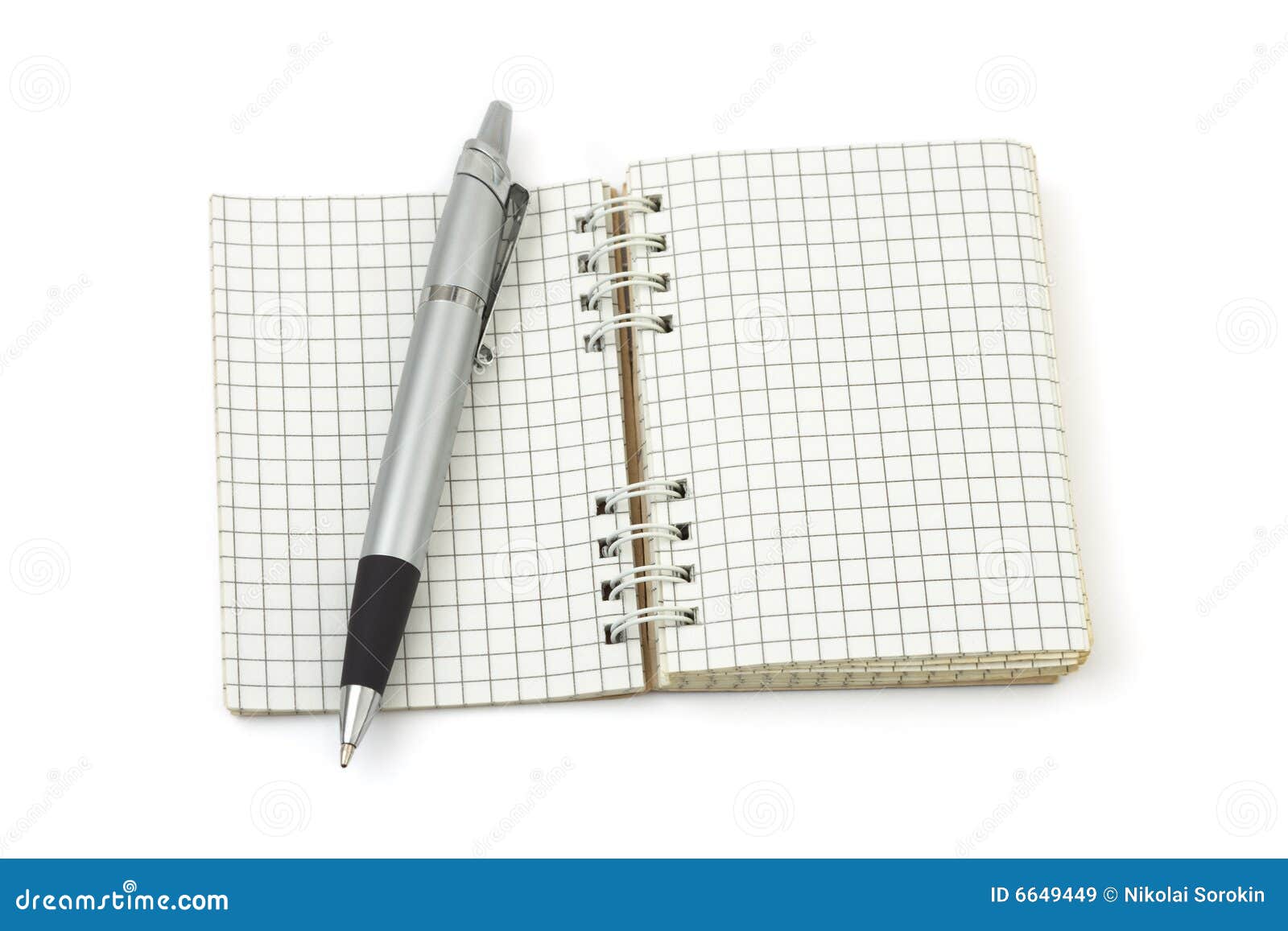 Stylo Et Bloc-notes Image. Image: 6649449