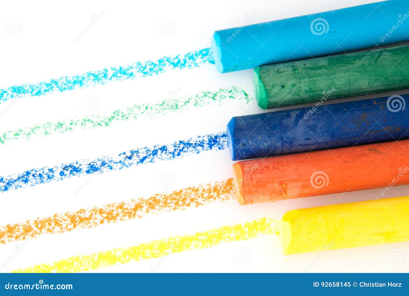 Crayon lines stock image. Image of orange, childhood - 92658145