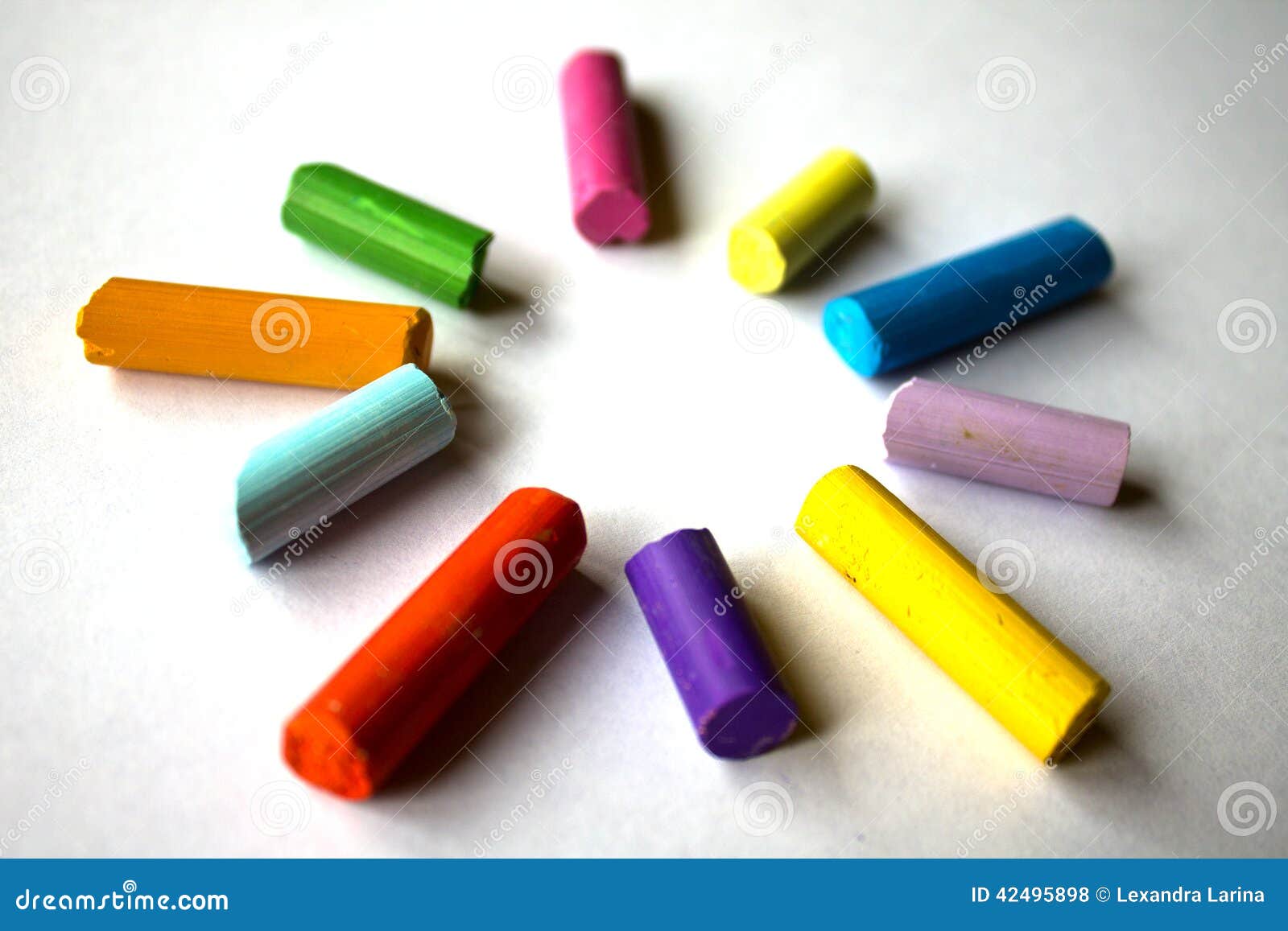 Crayon stock photo. Image of chalk, objects, learning - 42495898